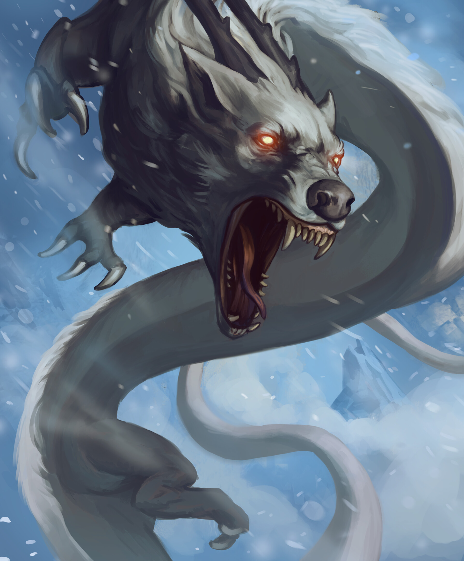 ArtStation - Wolf, Juno Viinikka