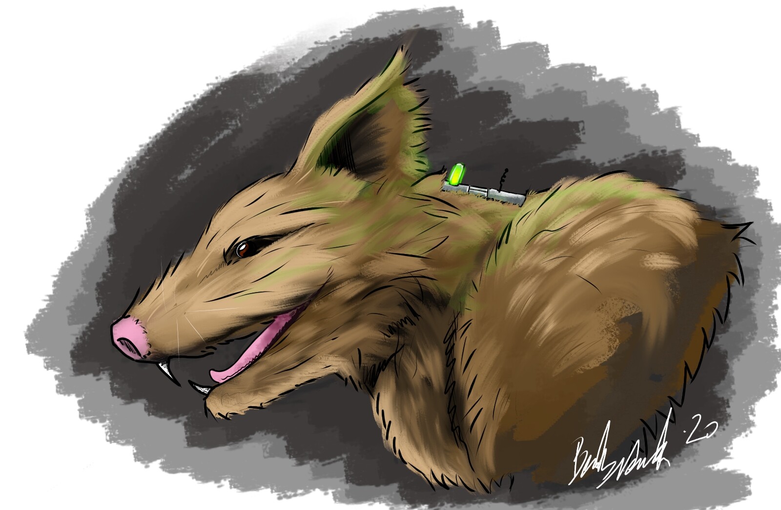 ArtStation - Cyborg Rat