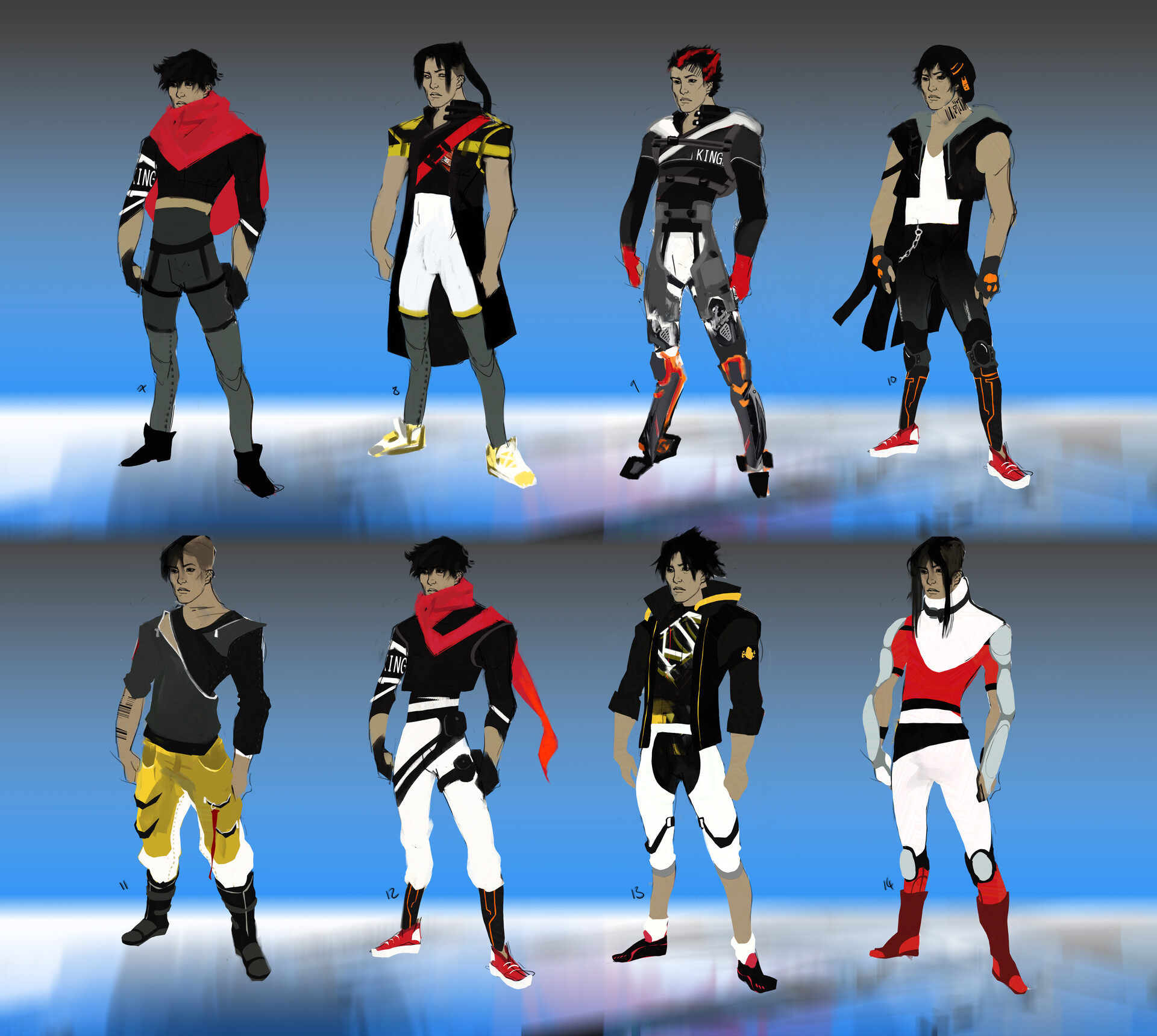 Rachel Walpole - Faith - Mirror's Edge Redesign Concept Art