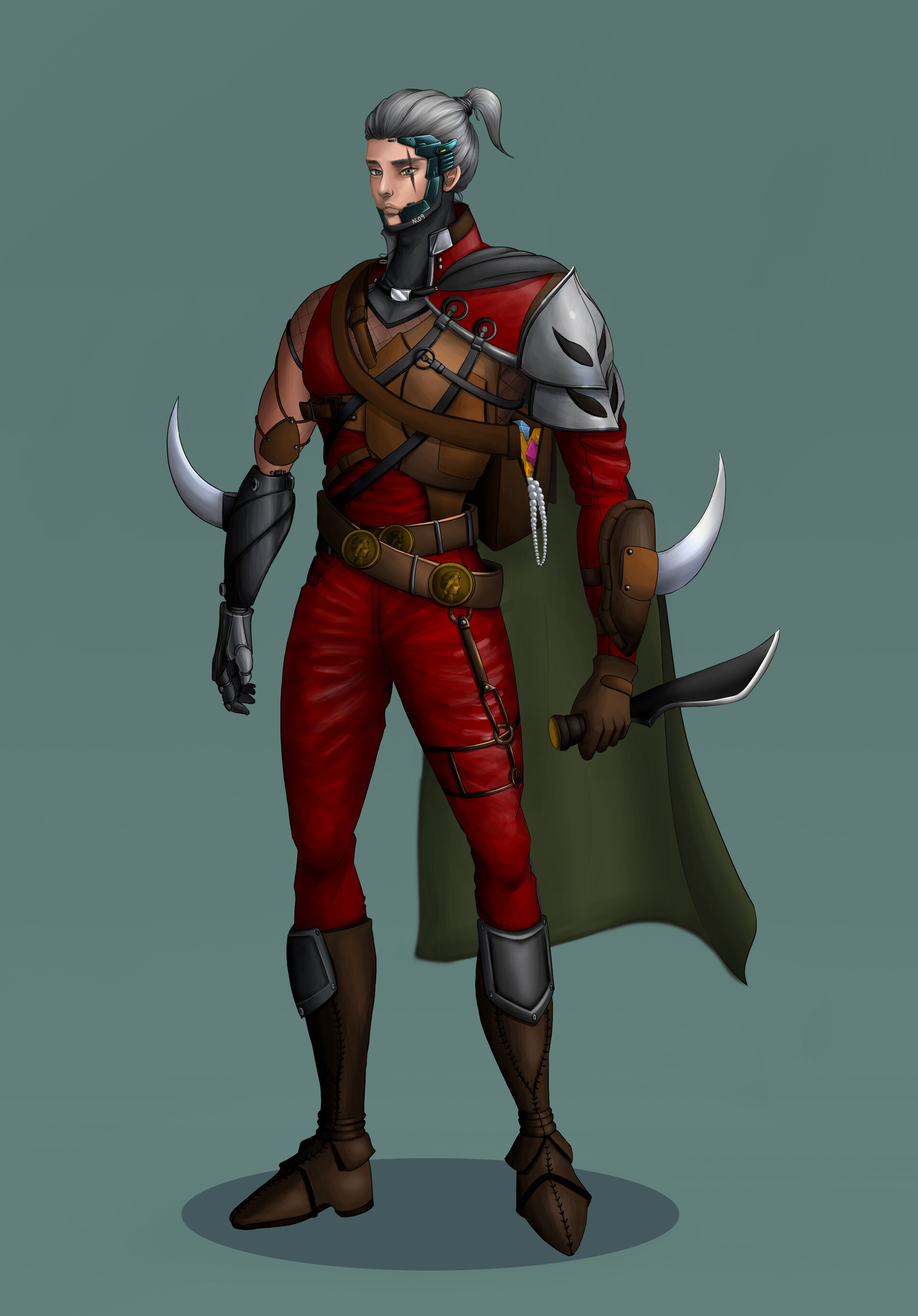 ArtStation - 도적_mechanized bandit