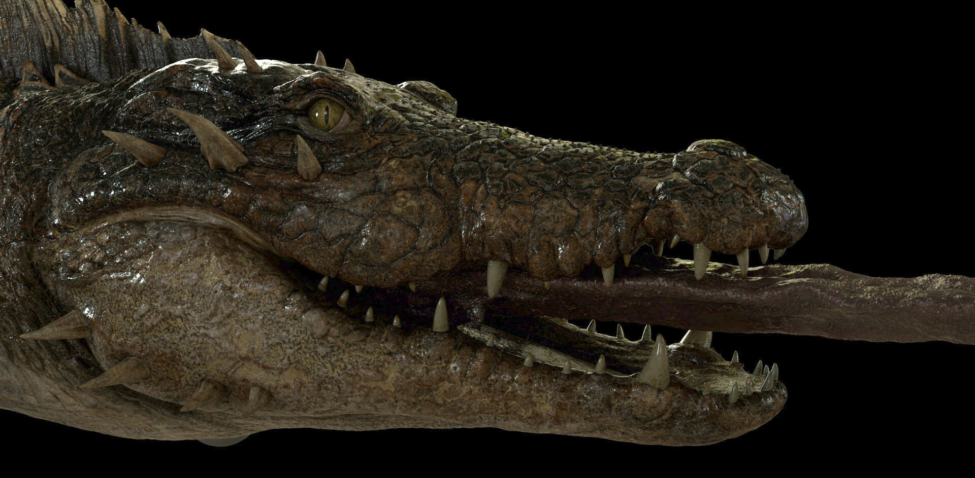 ArtStation - crocodile monster