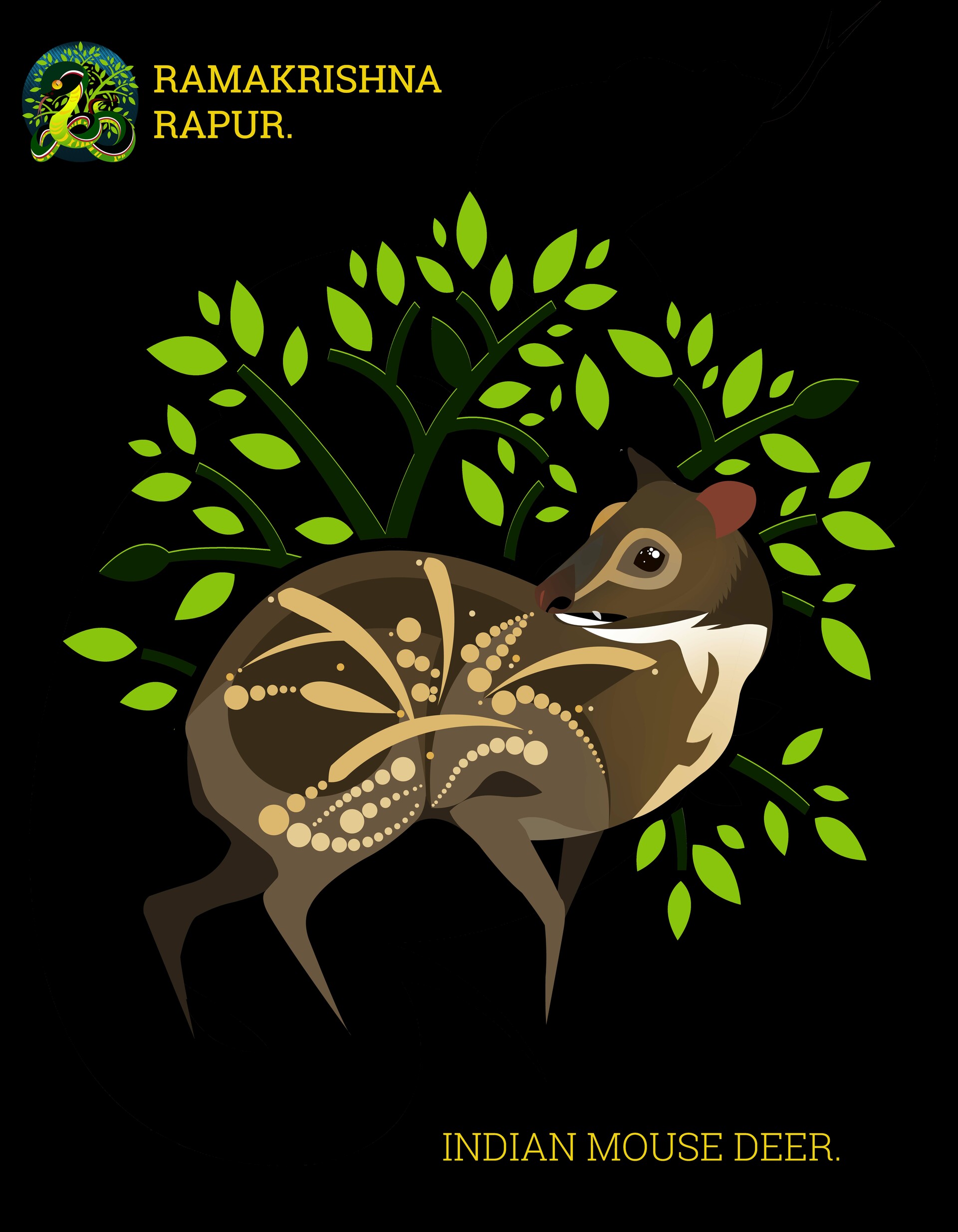 ArtStation - INDIAN MOUSE DEER