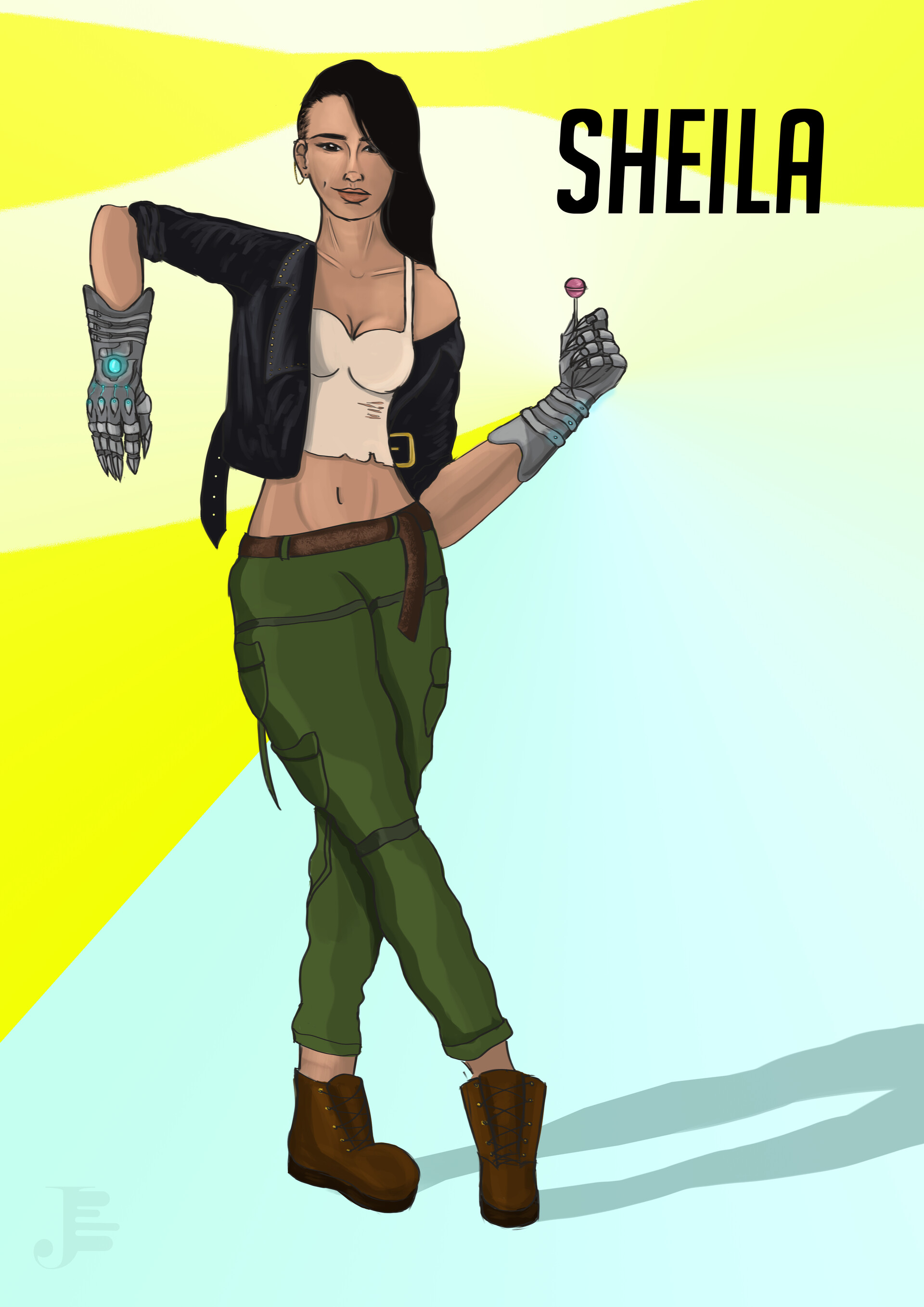 ArtStation - Sheila Character Concept