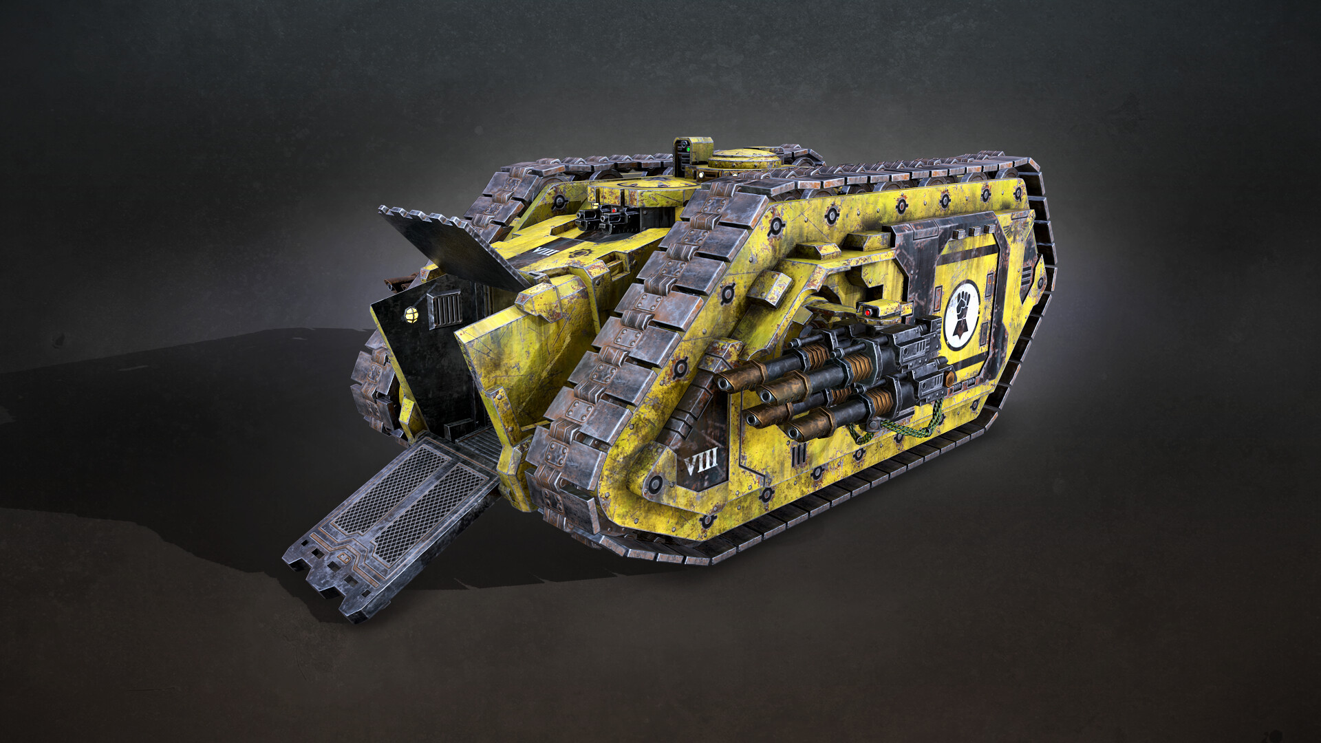ArtStation - Spartan Assault Tank / Warhammer 40k