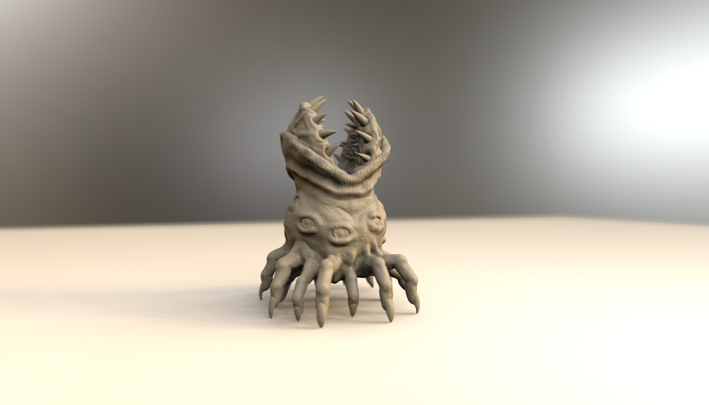 ArtStation - Fingers/Tooth/Eyes Creature