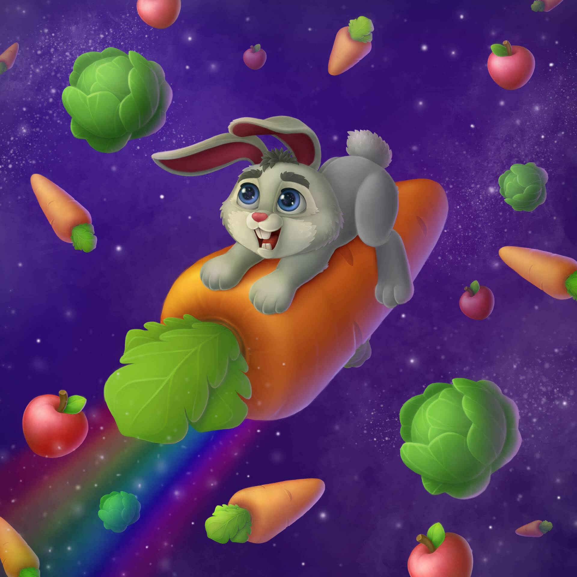 ArtStation - Dream bunny