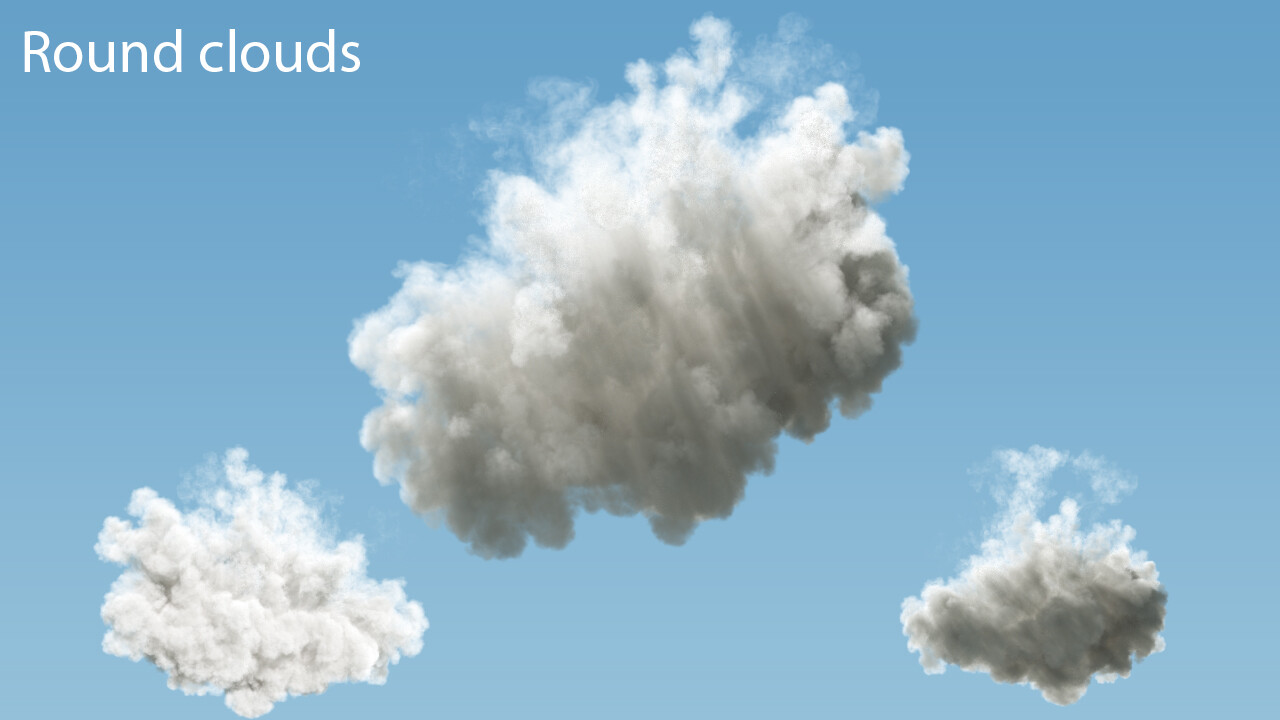VFX Assets - VDB - 60 High Altitude Clouds
