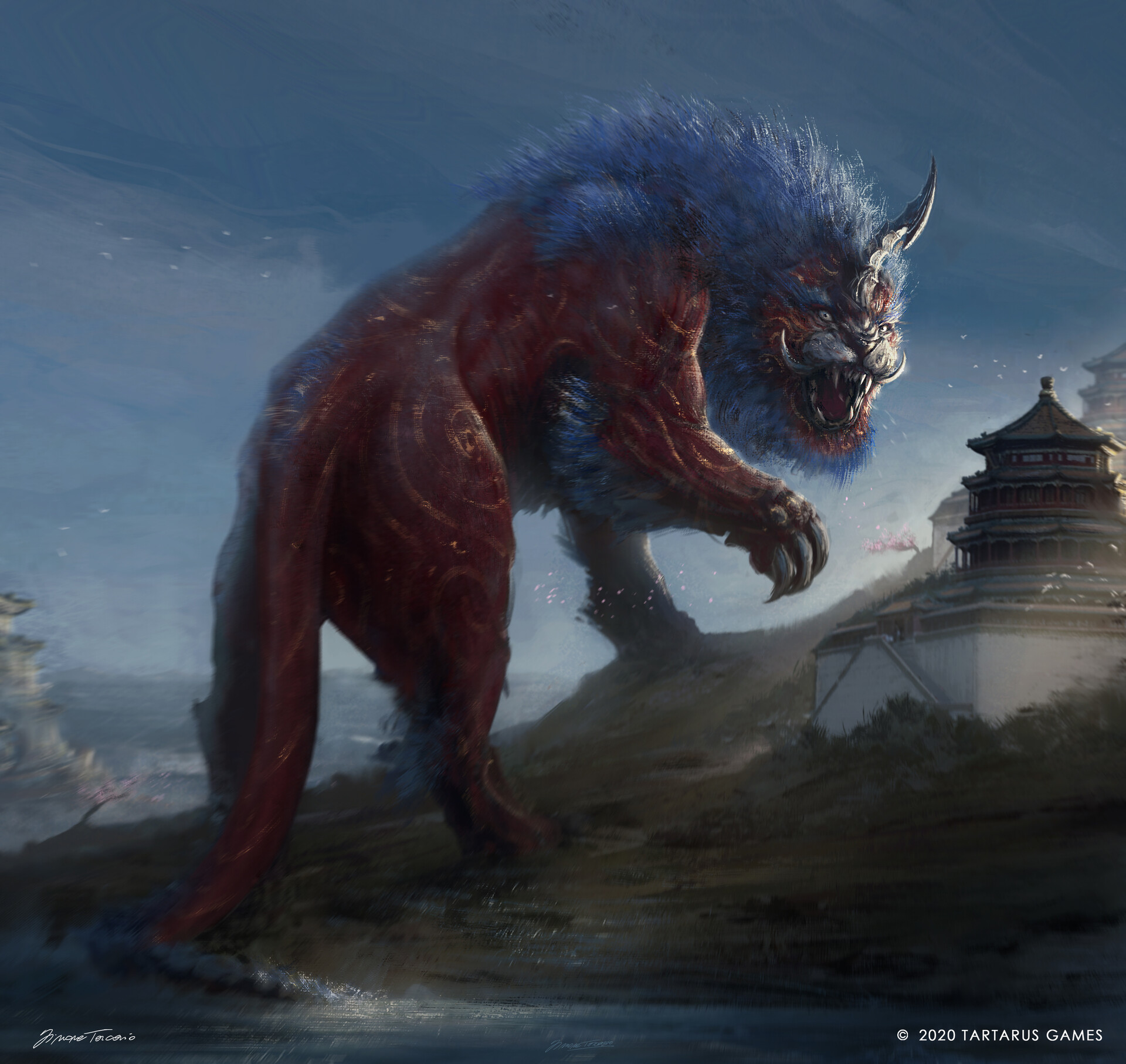 Nian by Simone Torcasio : r/ImaginaryBehemoths