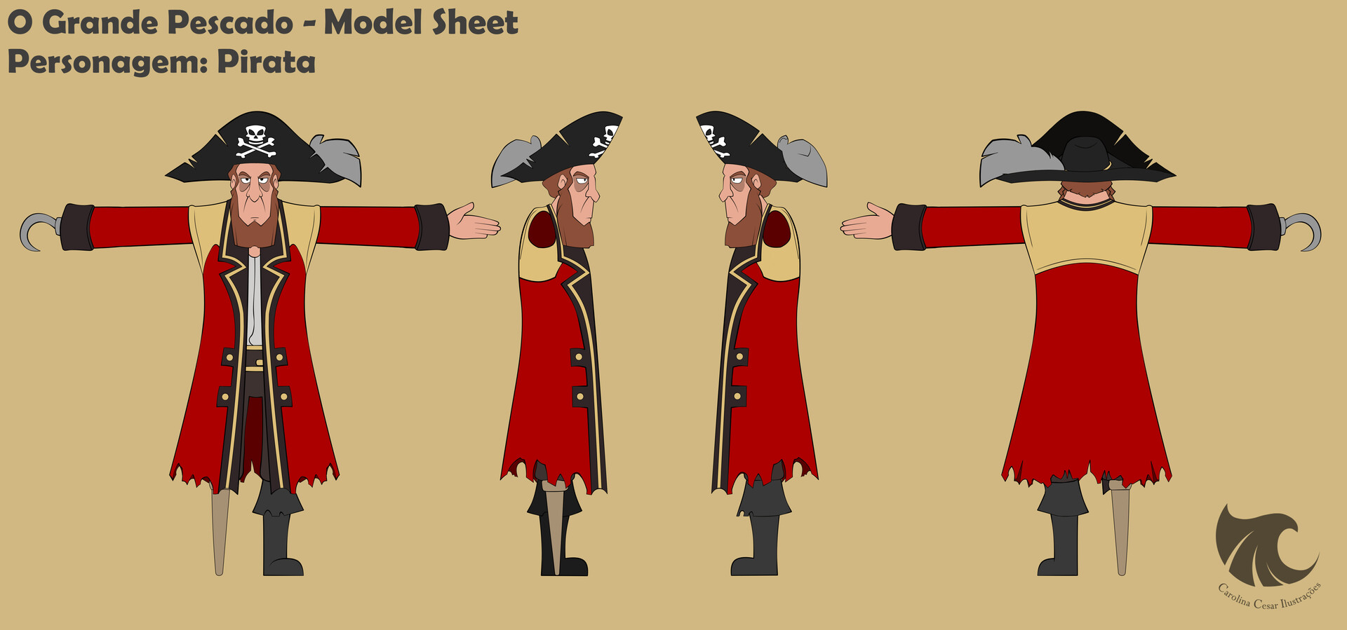 ArtStation - O Grande Pescado - Captain