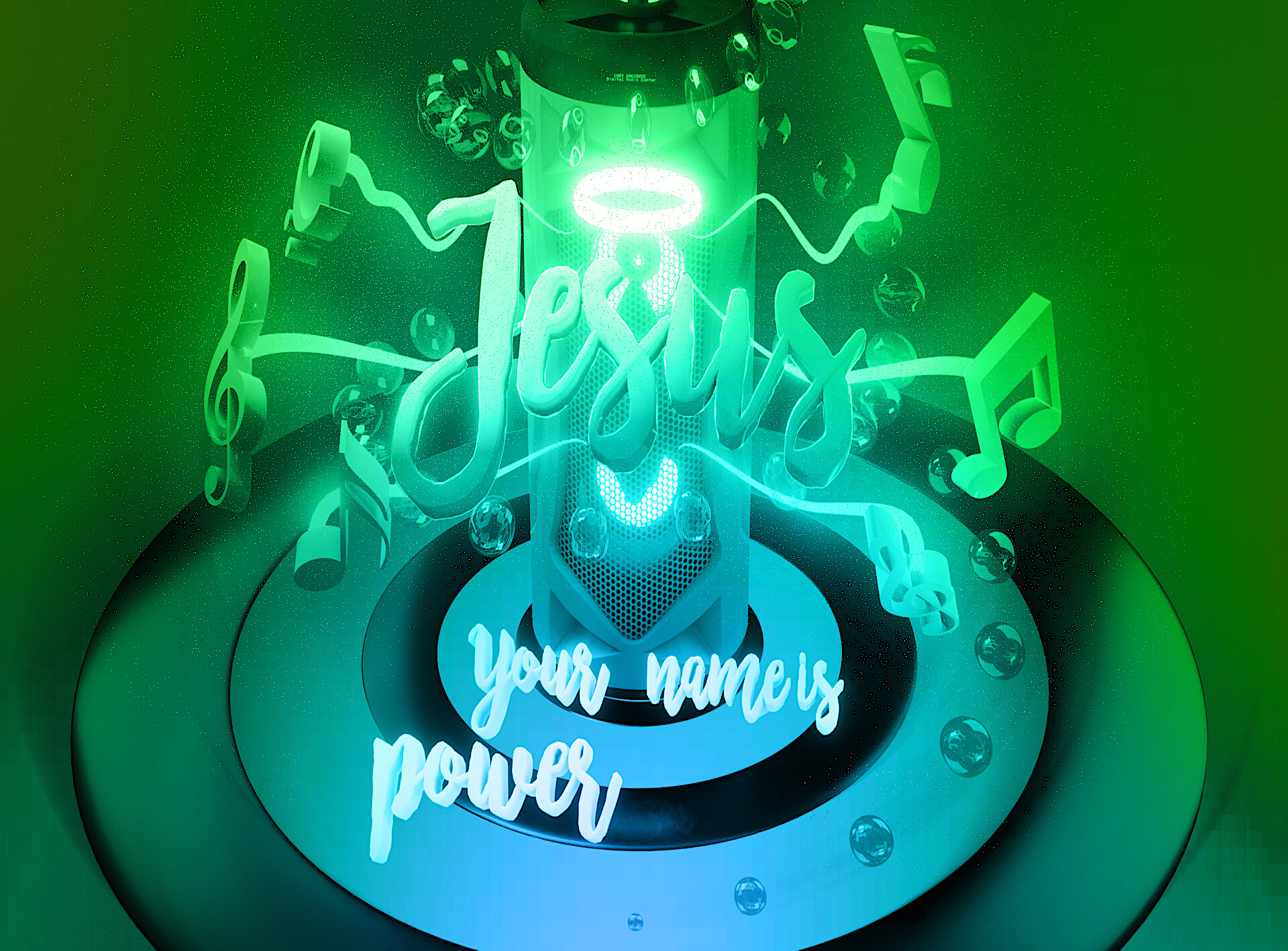 ArtStation - Jesus Your Name Is Power