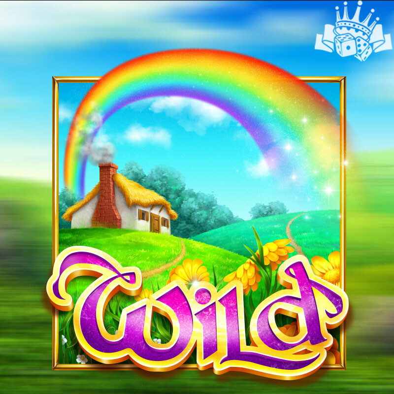 ArtStation - Rainbow as a WILD slot symbol