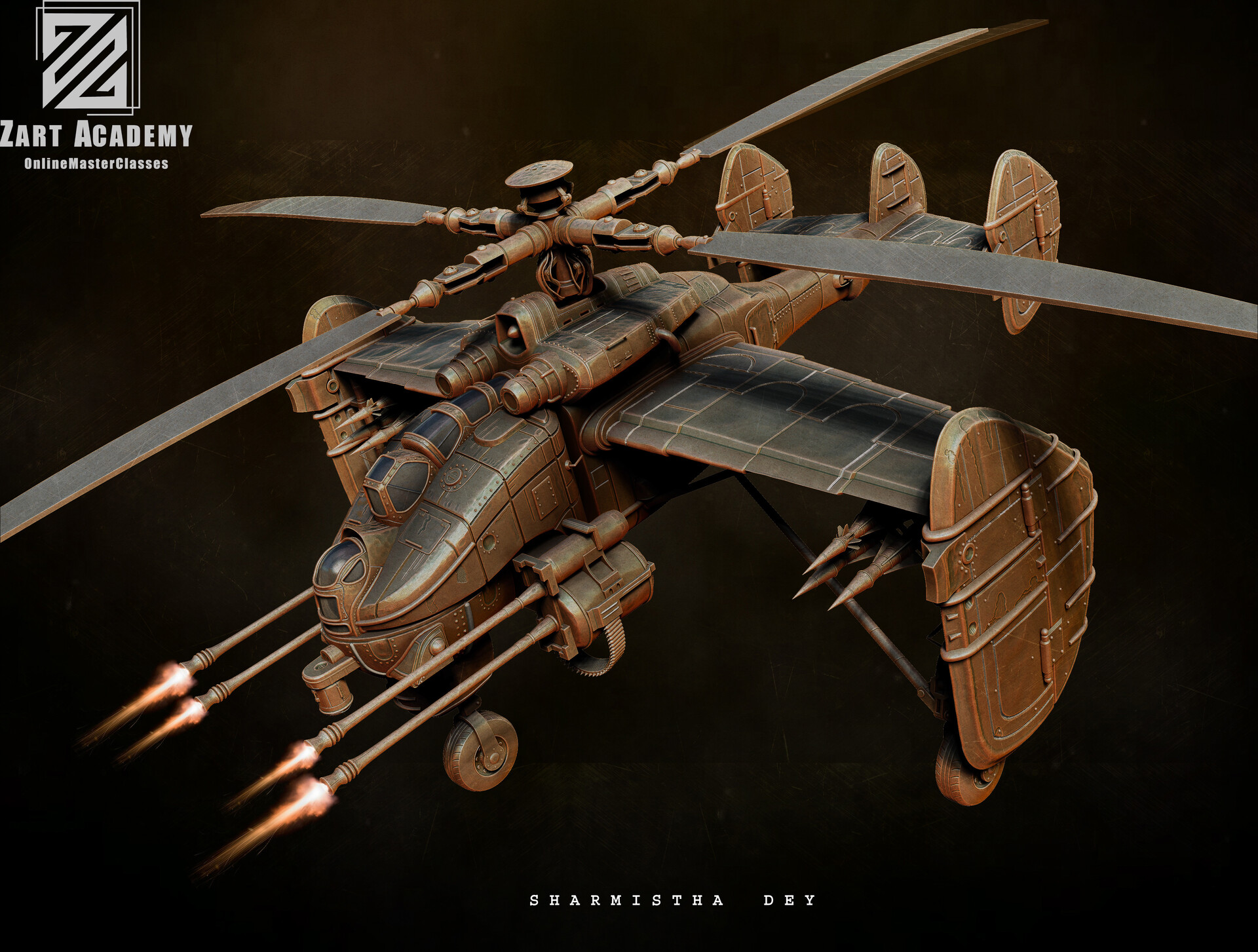 ArtStation - HELICOPTER