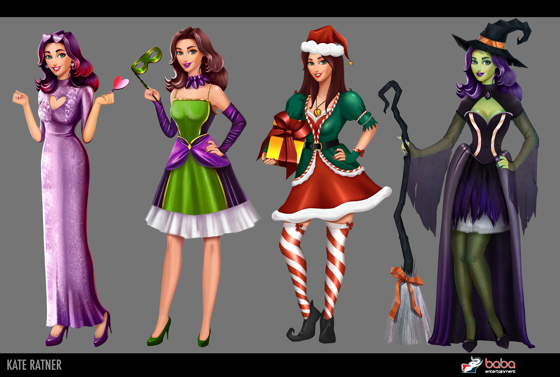 Kate Ratner - Character Design