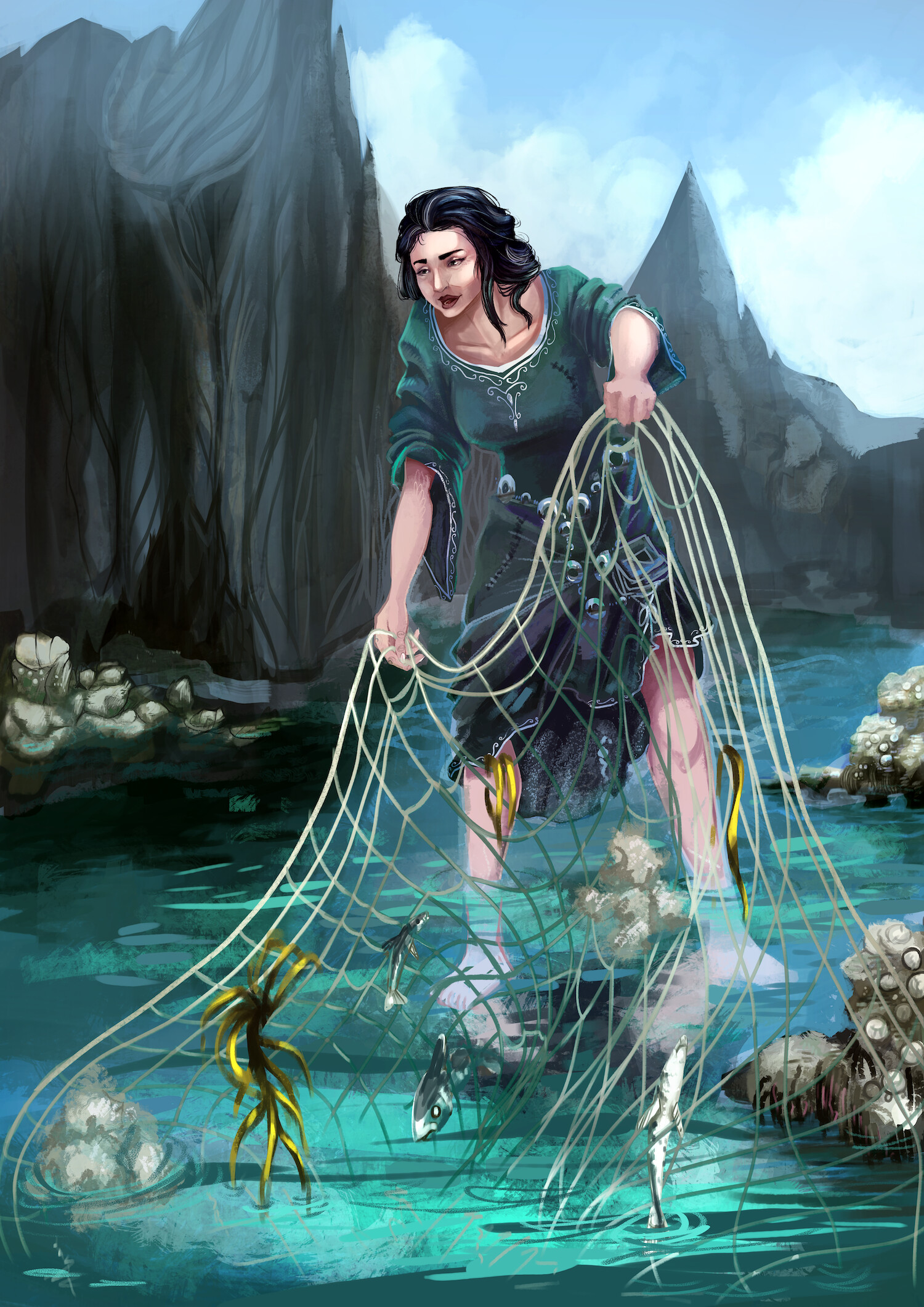 ArtStation - Selkie Concept