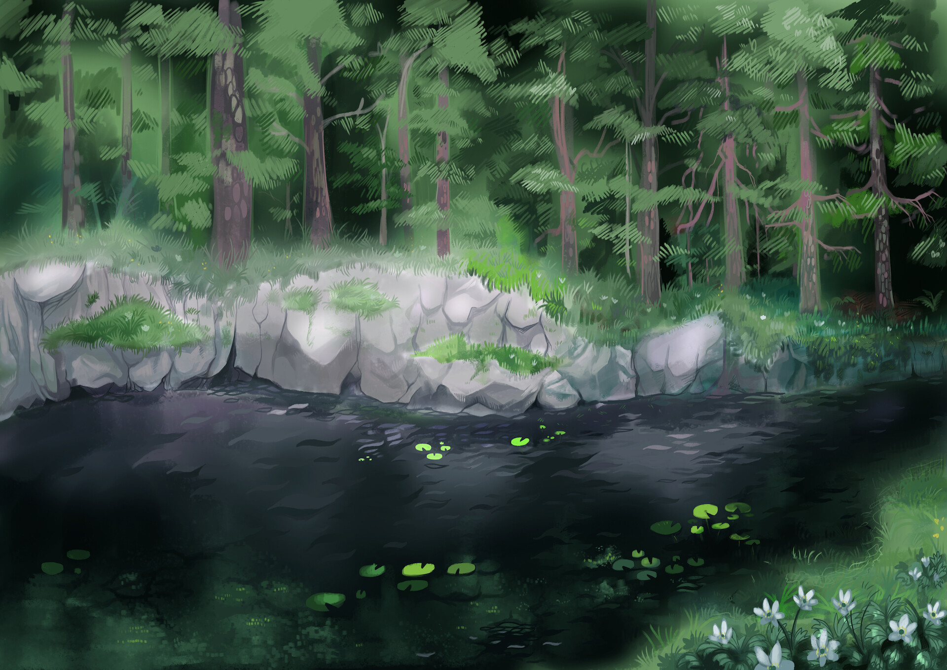 ArtStation - Ancient Forest