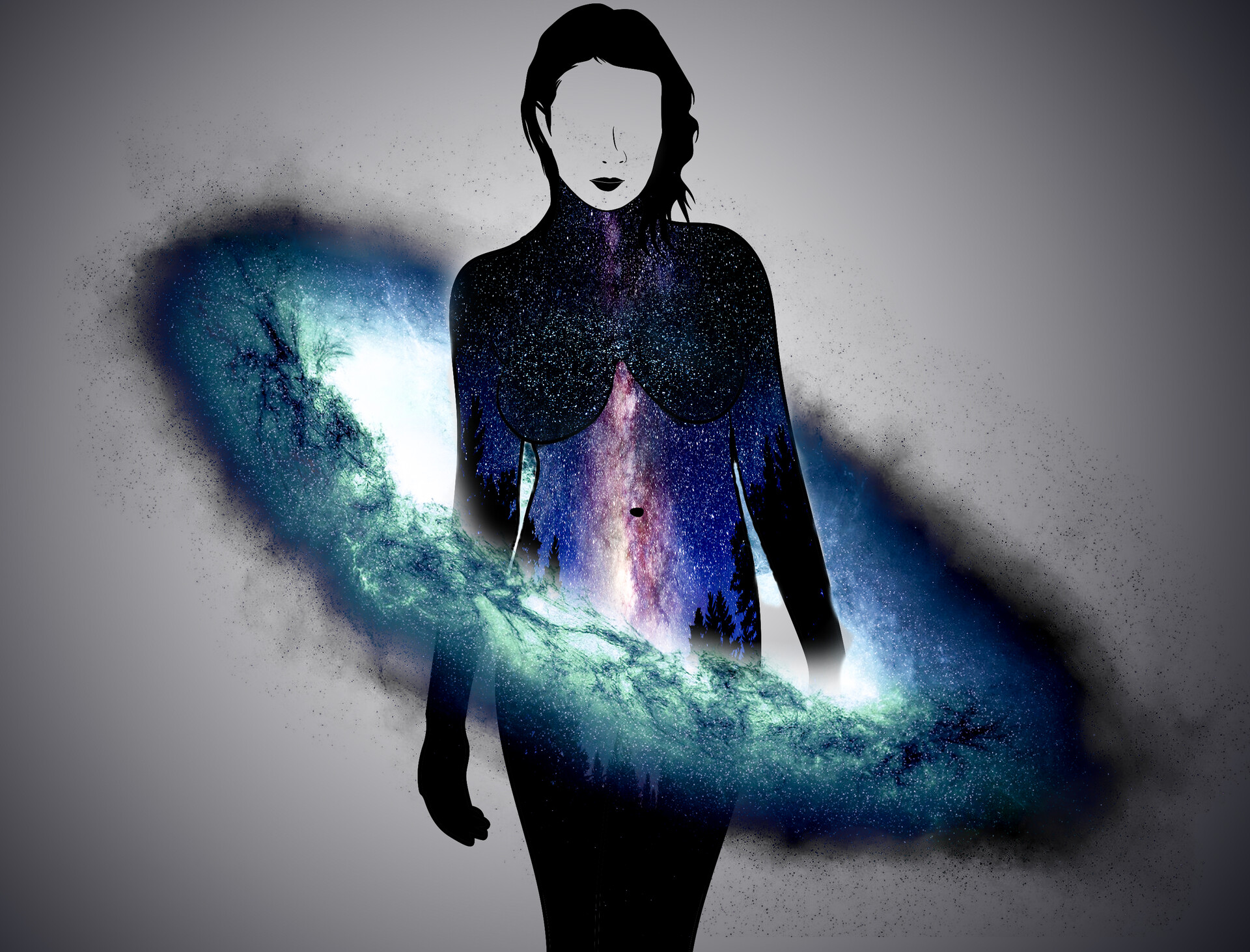 ArtStation - Space girl