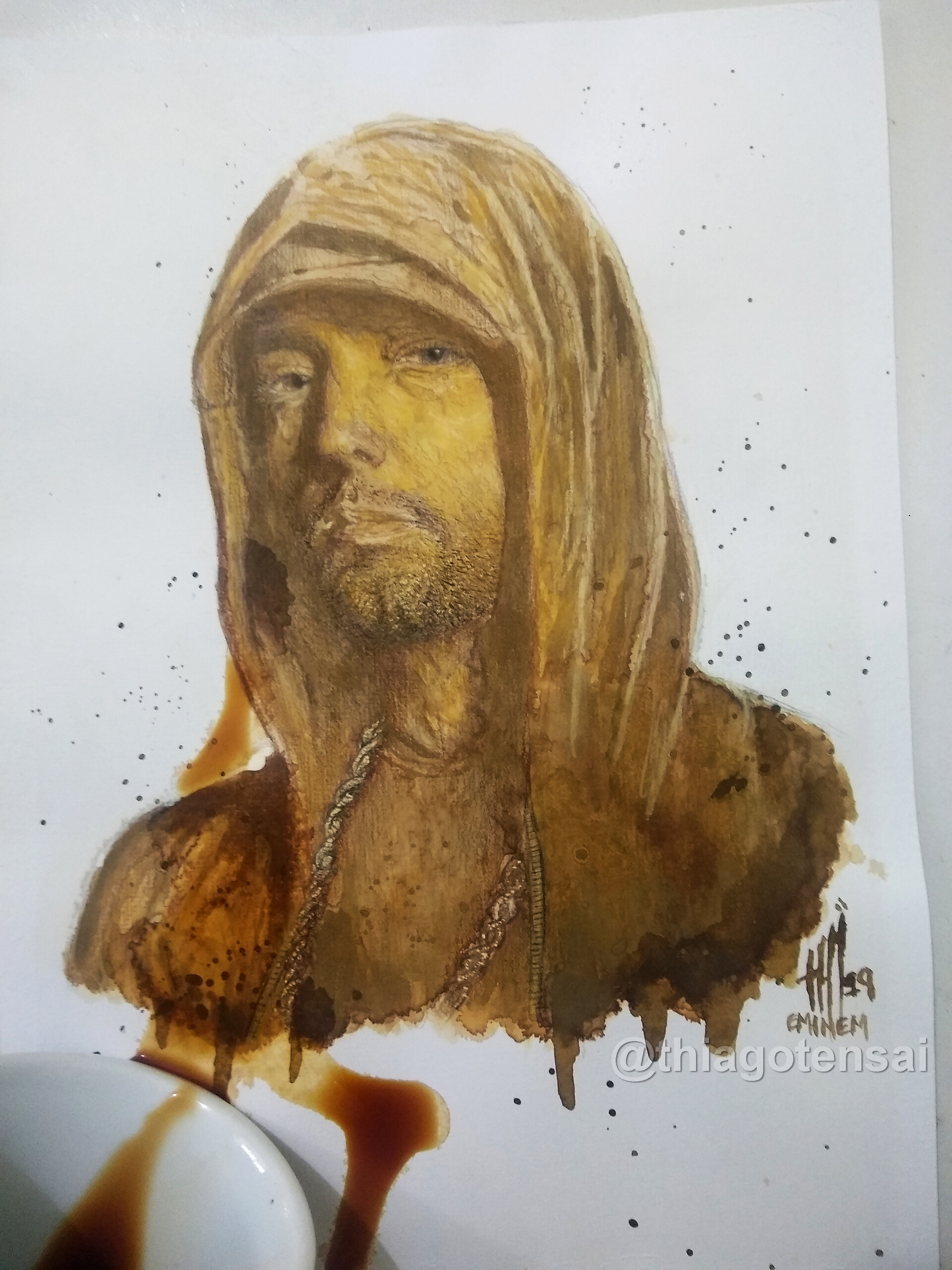 Eminem Painting