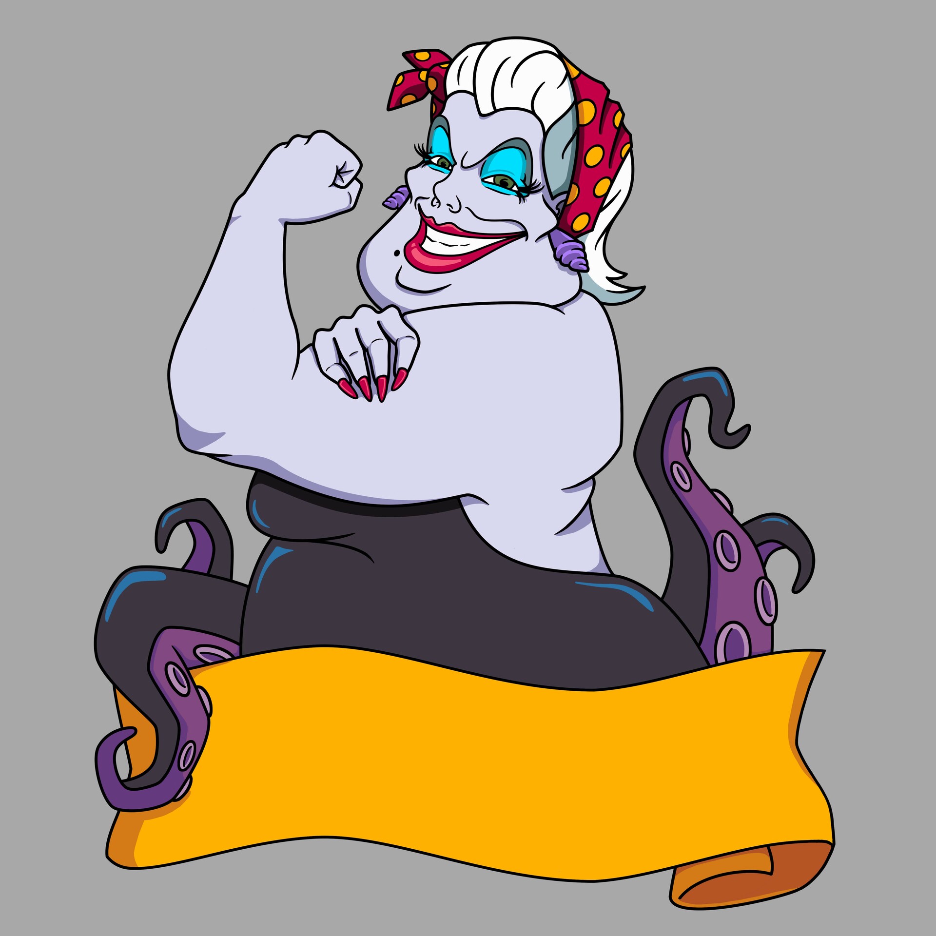 ursula coloring picture