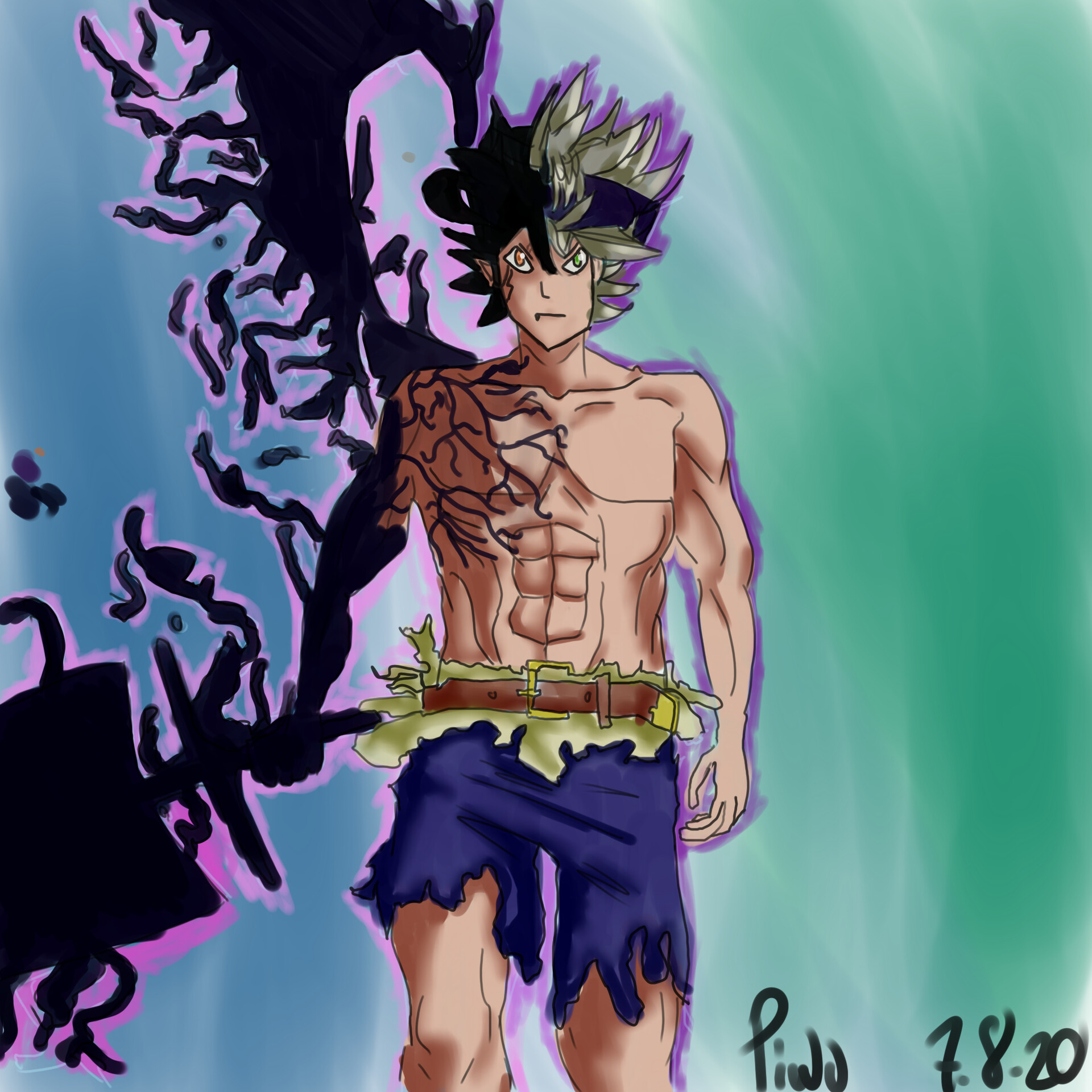 ArtStation - Asta from Black clover