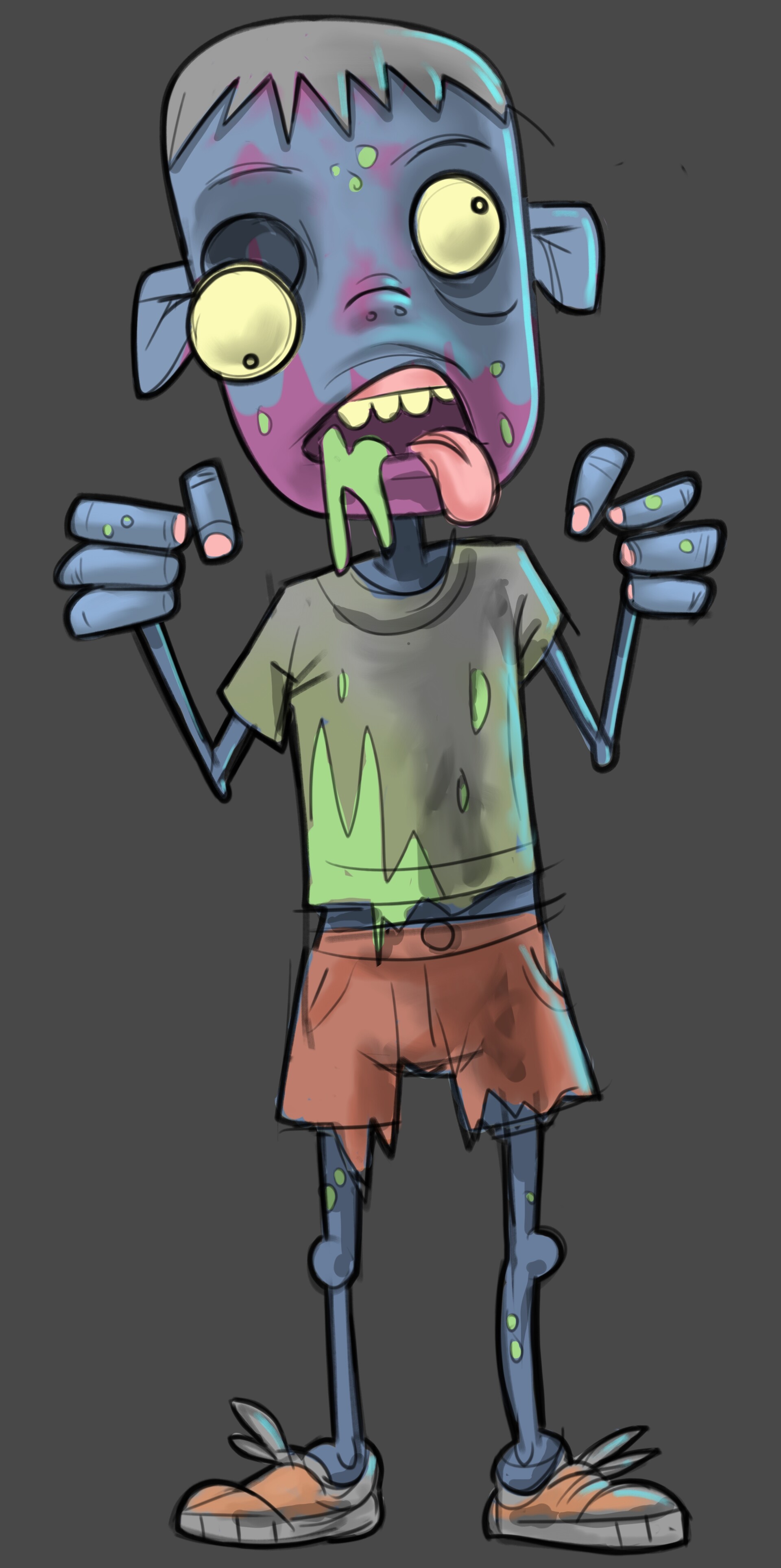 Martin Clapp - Spooksville zombies