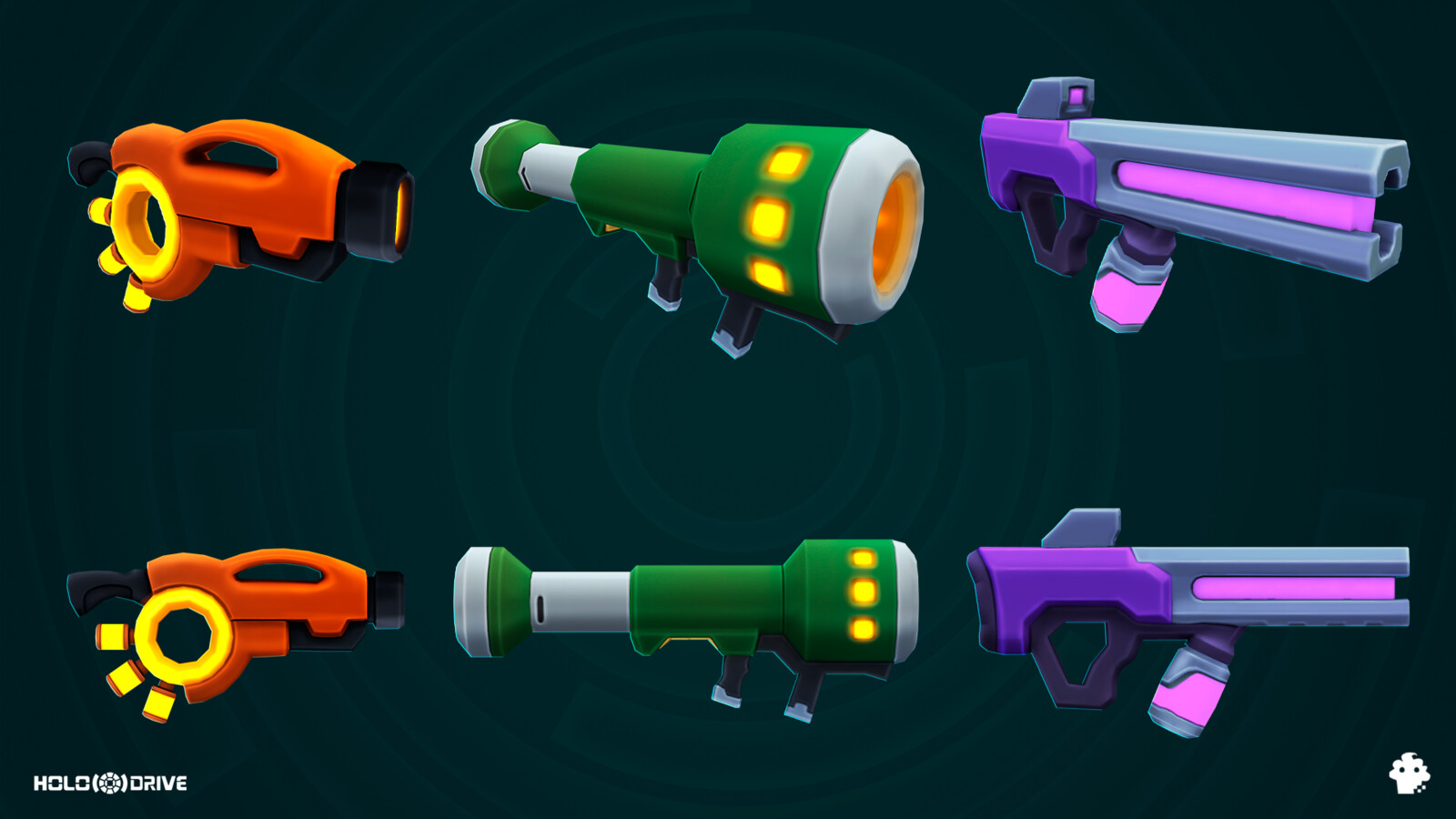 BitCake Studio - Holodrive - Weapons