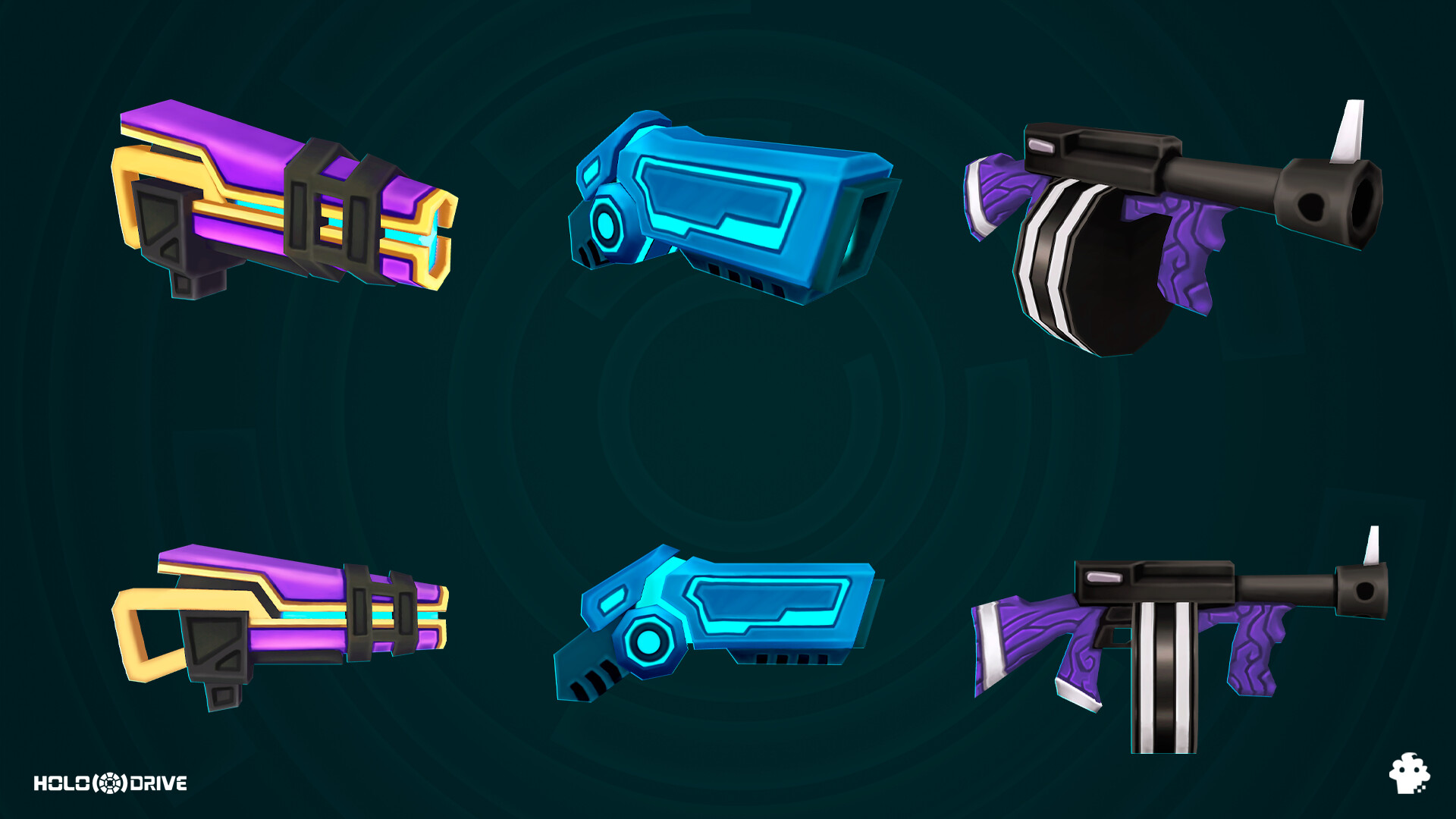 BitCake Studio - Holodrive - Weapons