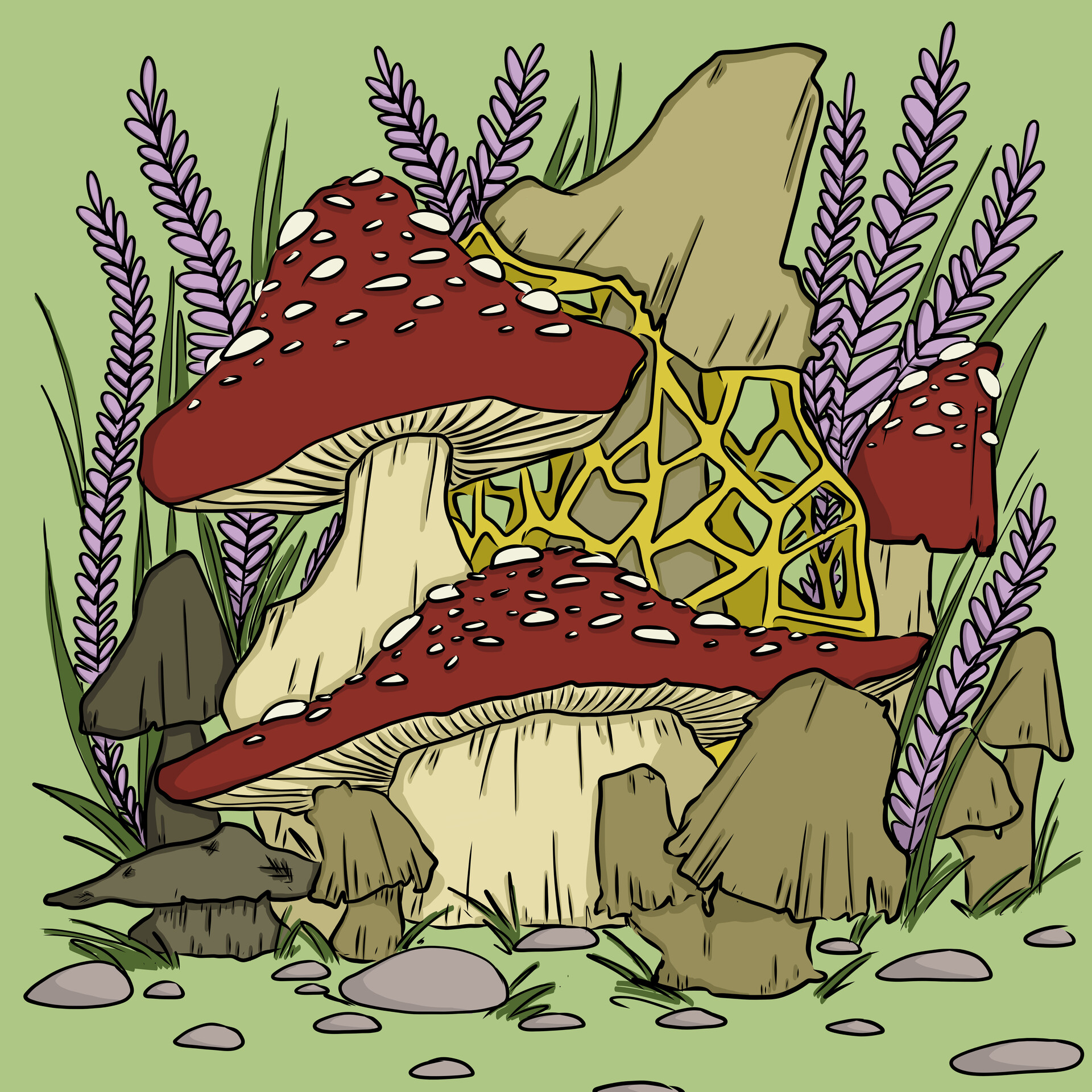 ArtStation - Mushies