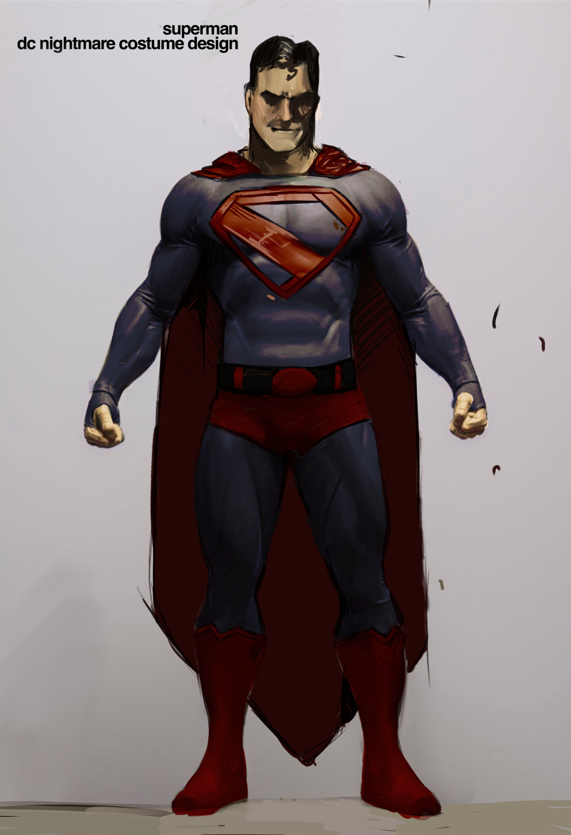 ArtStation - Nightmare Superman Concept