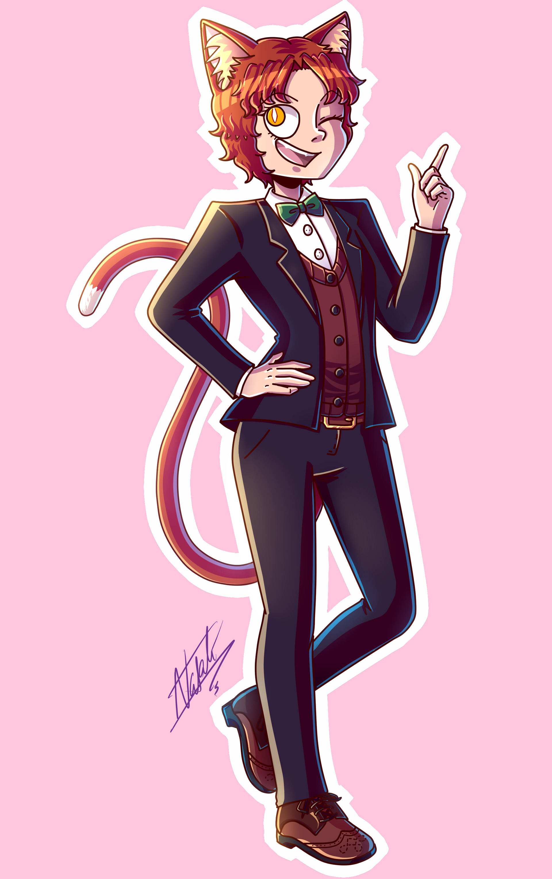 ArtStation - Melinda Felinechest (cartoon style)