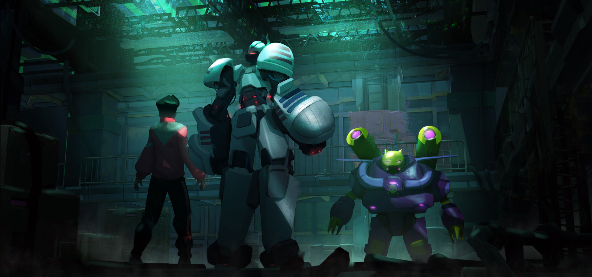 ArtStation - Robot Fight