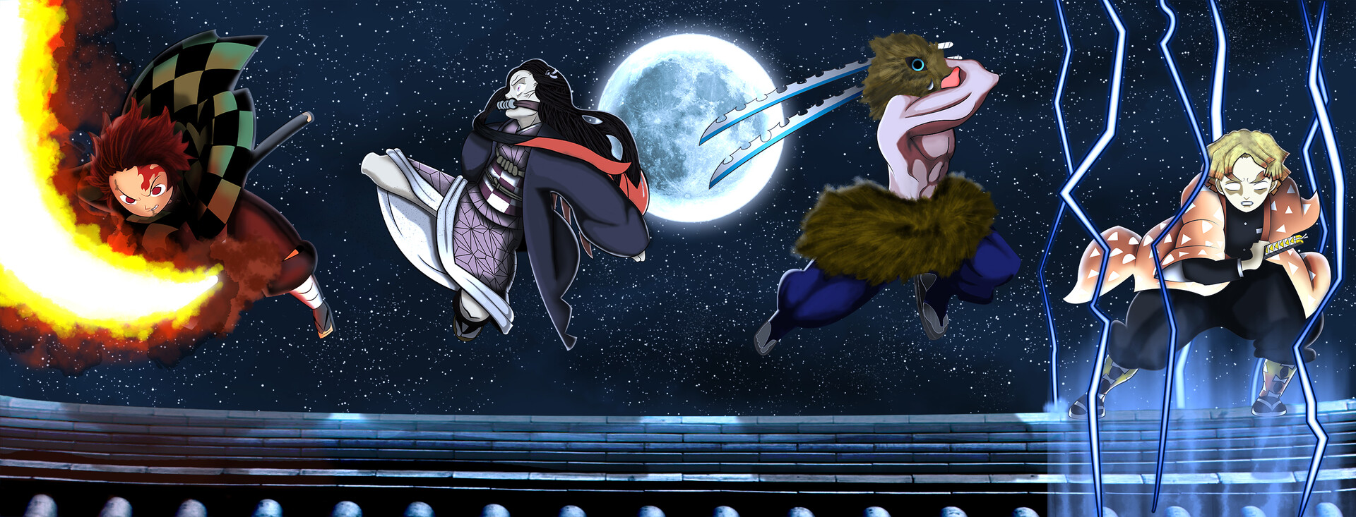 ArtStation - Rooftop Rumble