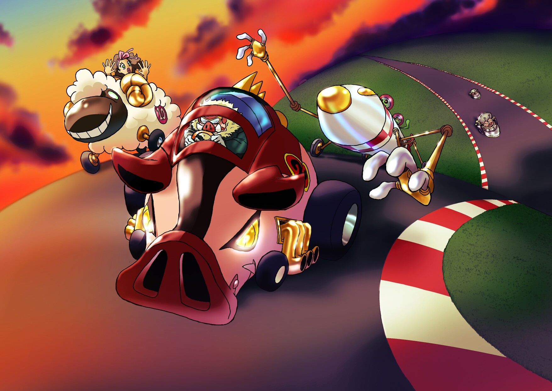 ArtStation - Racing Game Concept Art (1/3)