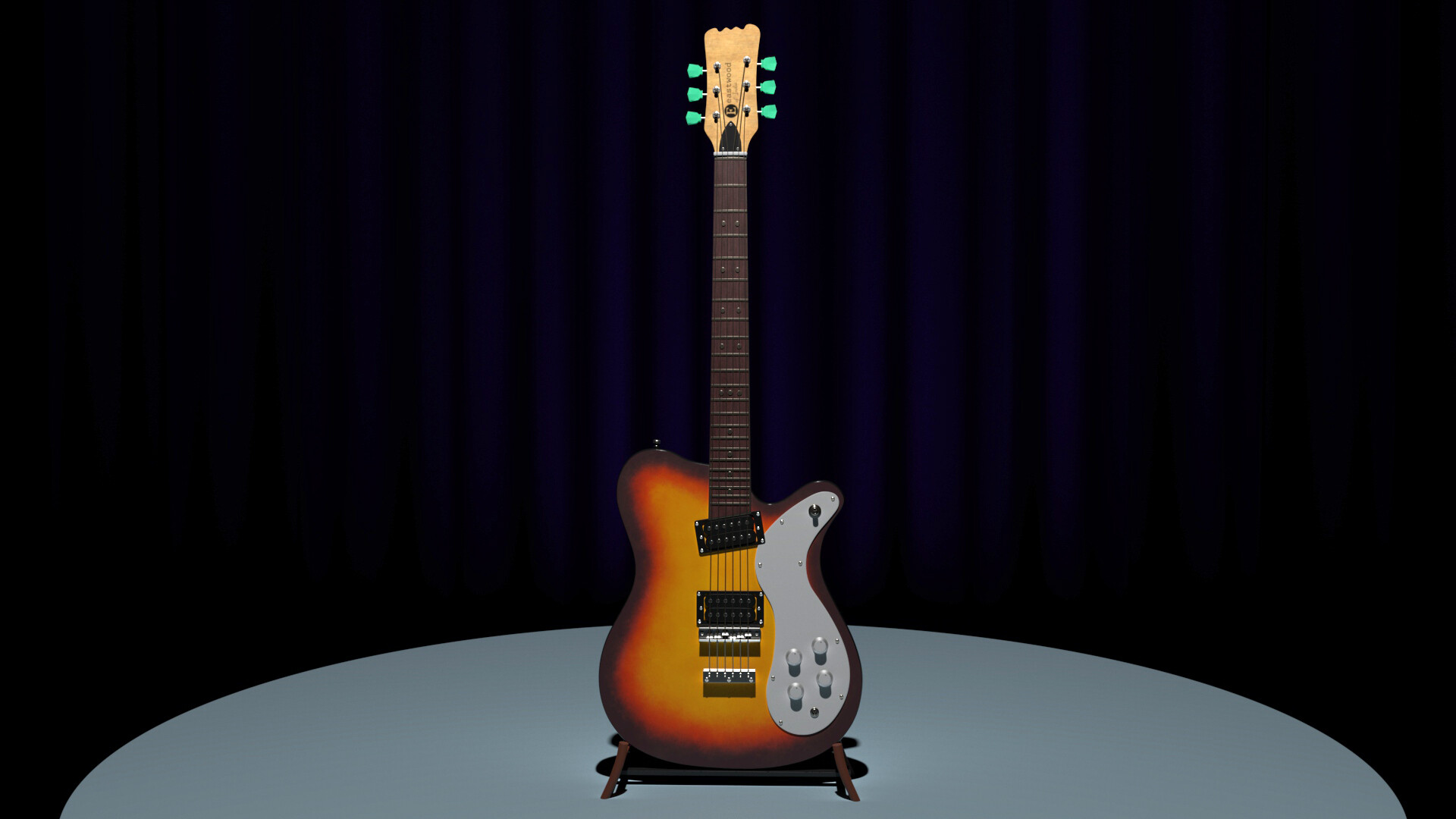 ArtStation - 3D Guitar