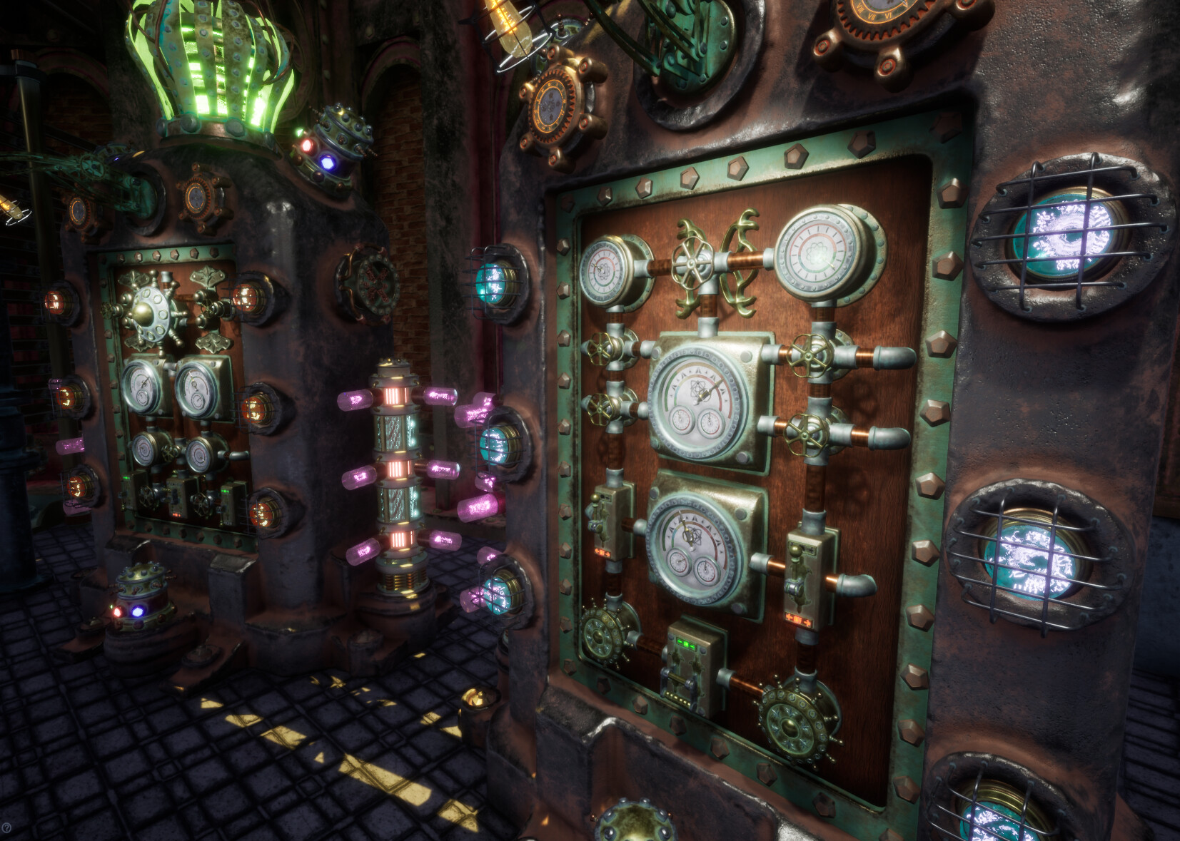 ArtStation - Unreal Engine: Steampunk Panels