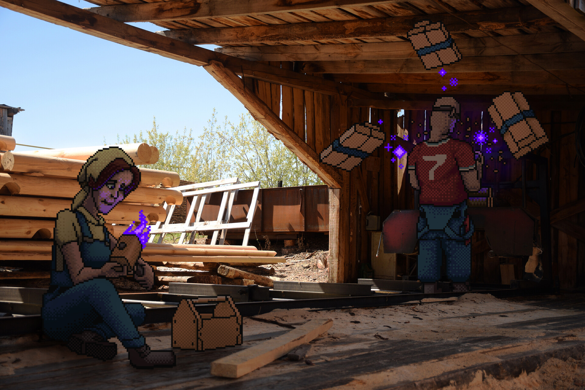 ArtStation - carpentry + spells