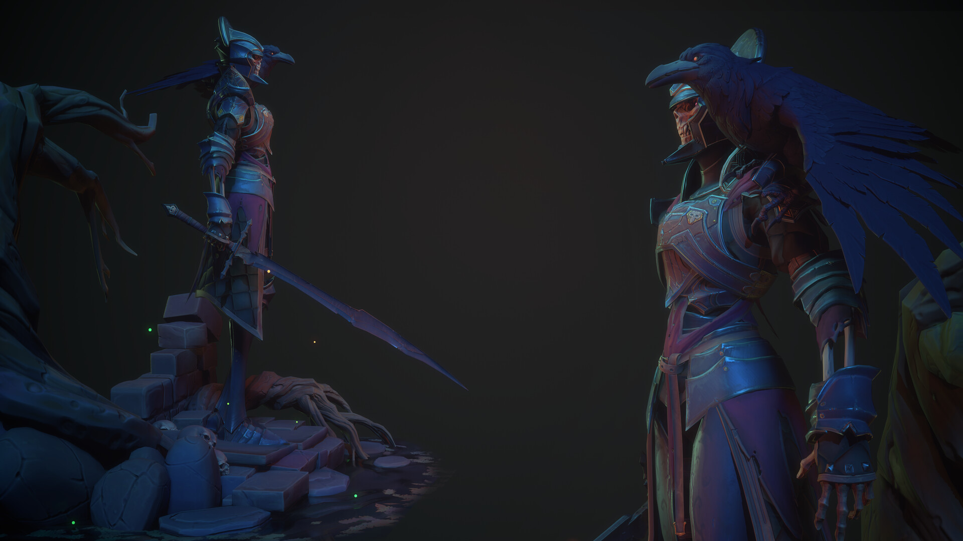 Dimi Devos - Knight & crow