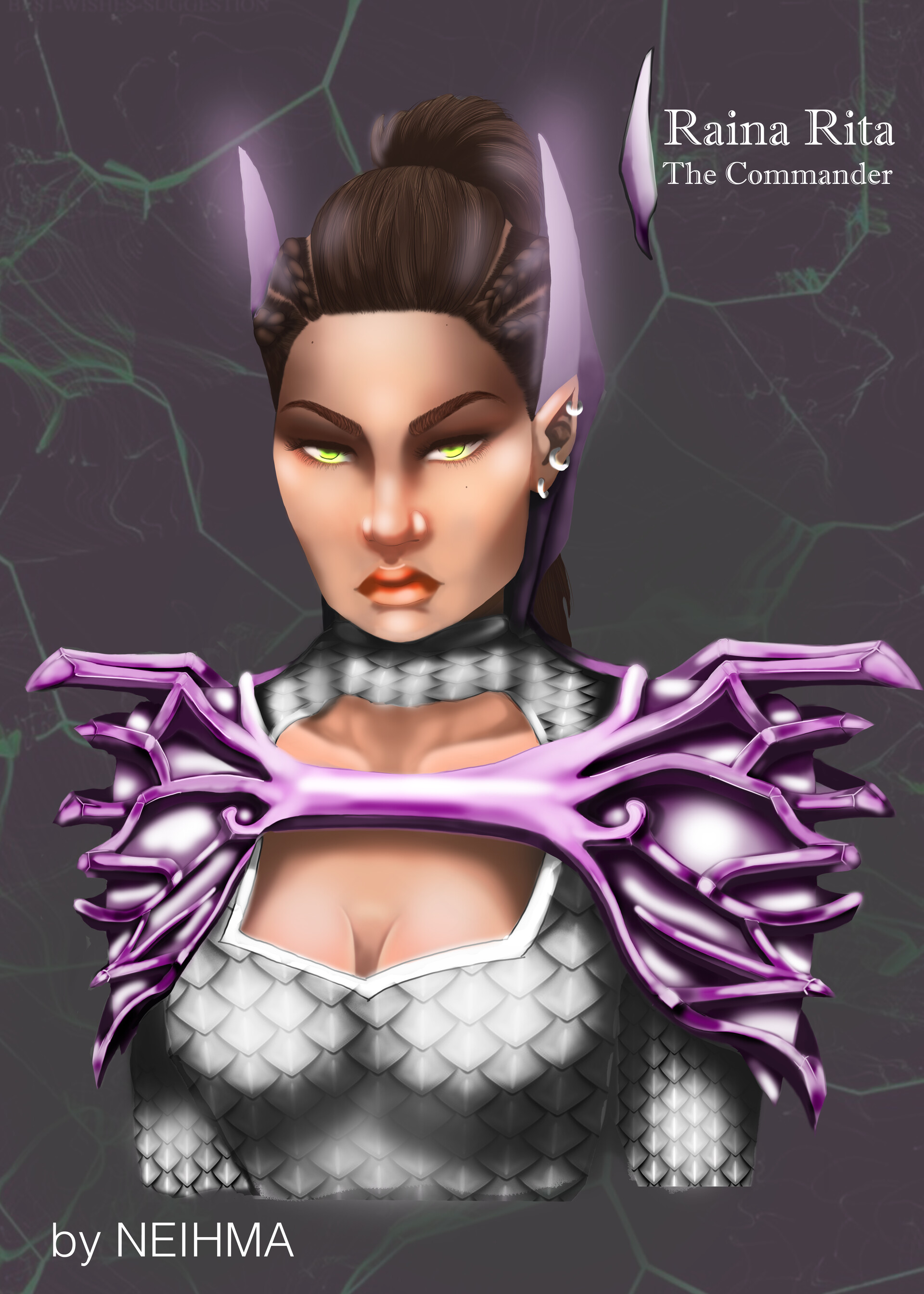 ArtStation - Raina Rita The Commander