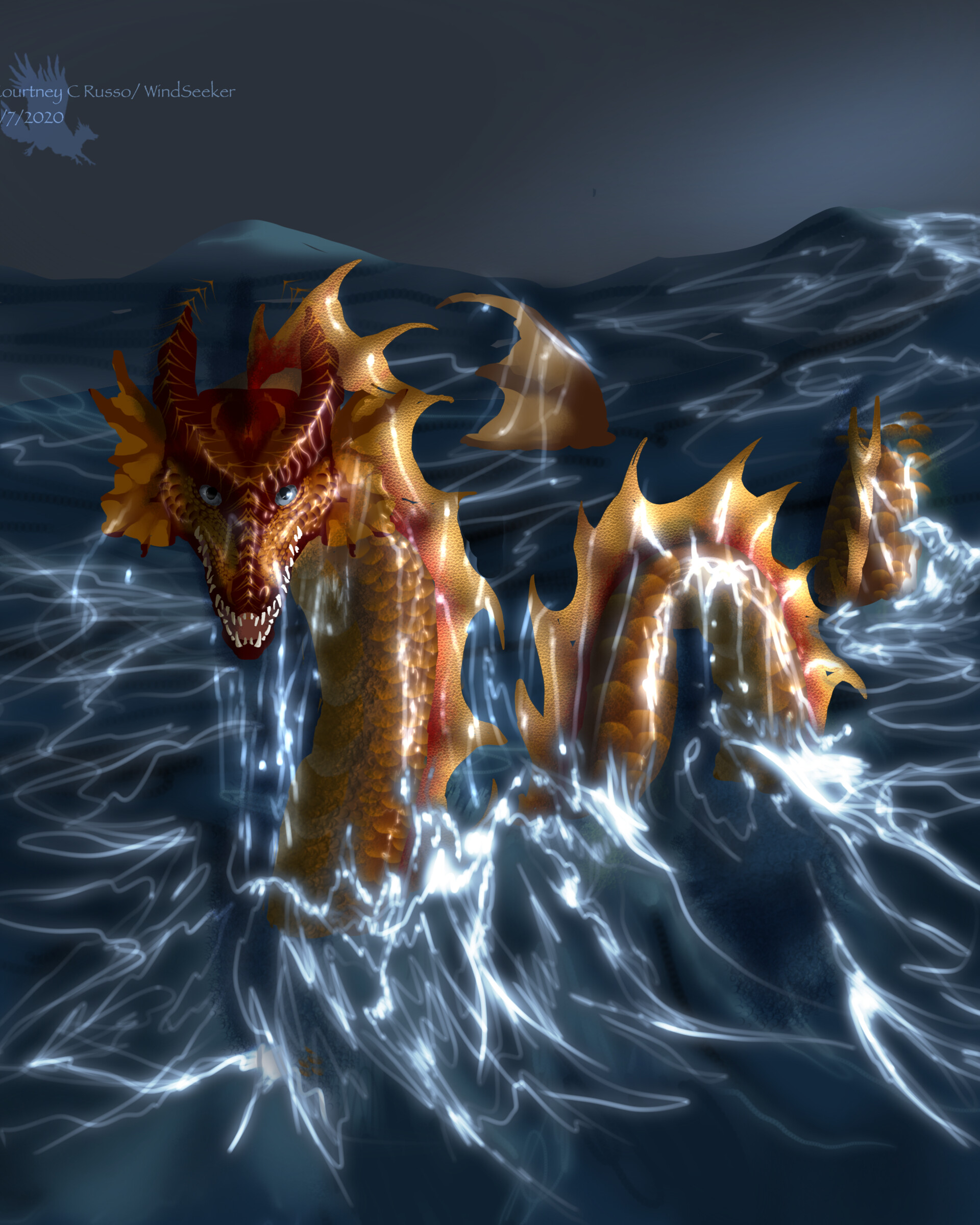 ArtStation - Water - Smaugust Day 7