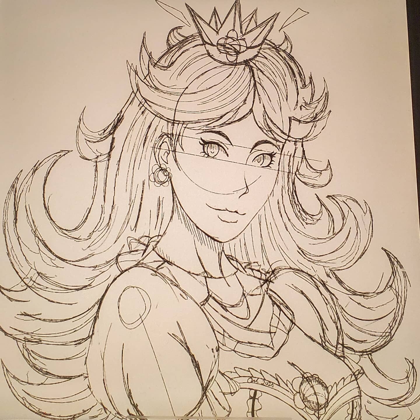ArtStation - Princess Daisy sketch