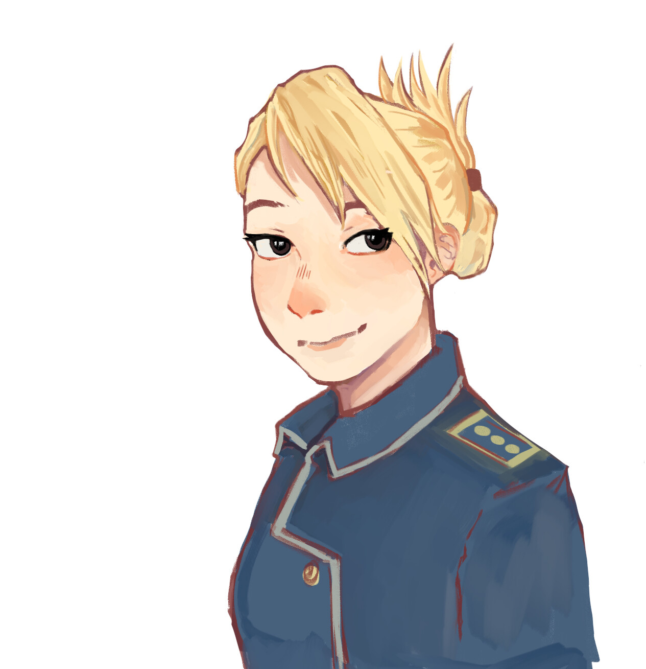 ArtStation - Riza Hawkeye Commission