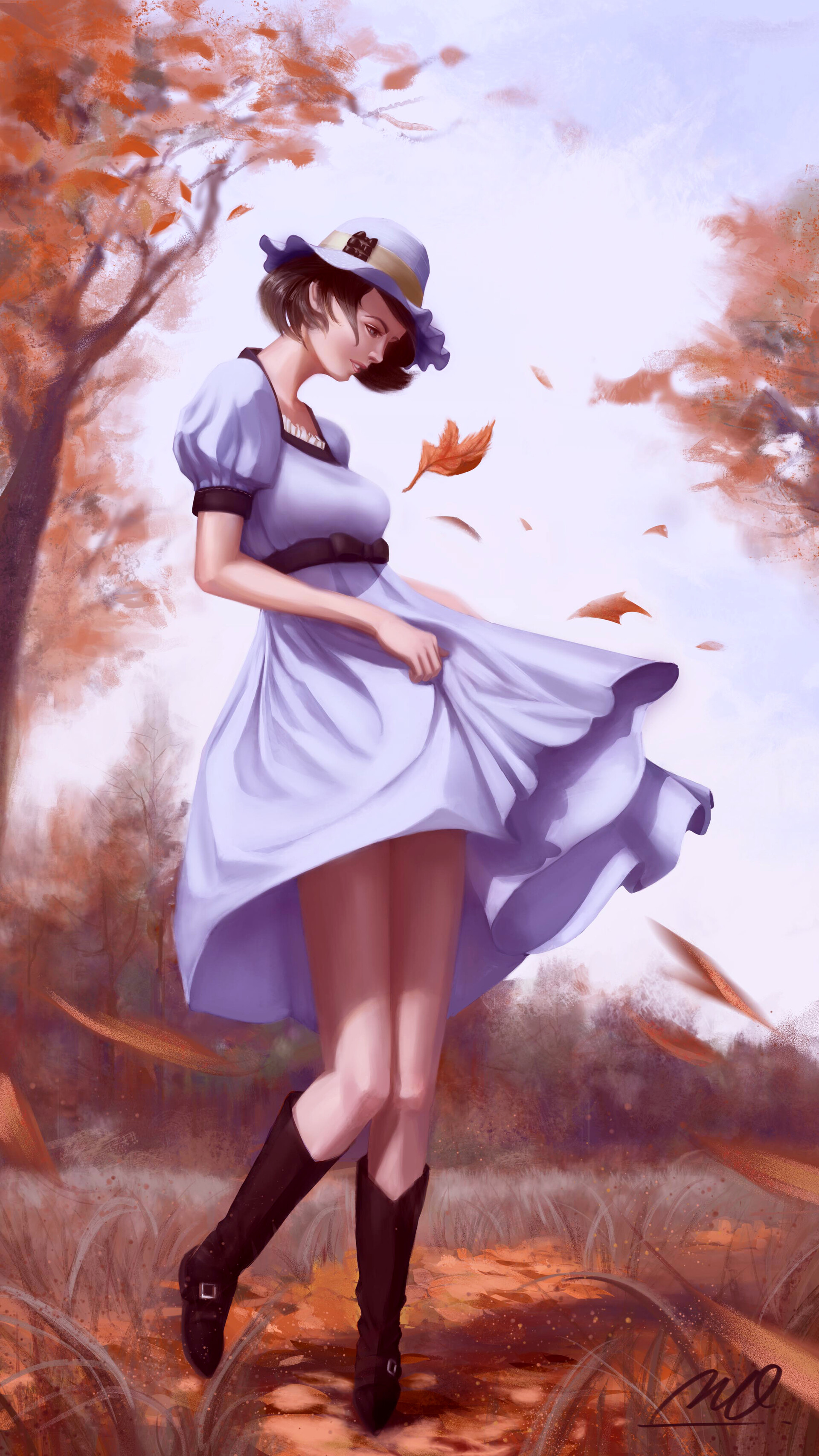 ArtStation - Autumn Dance