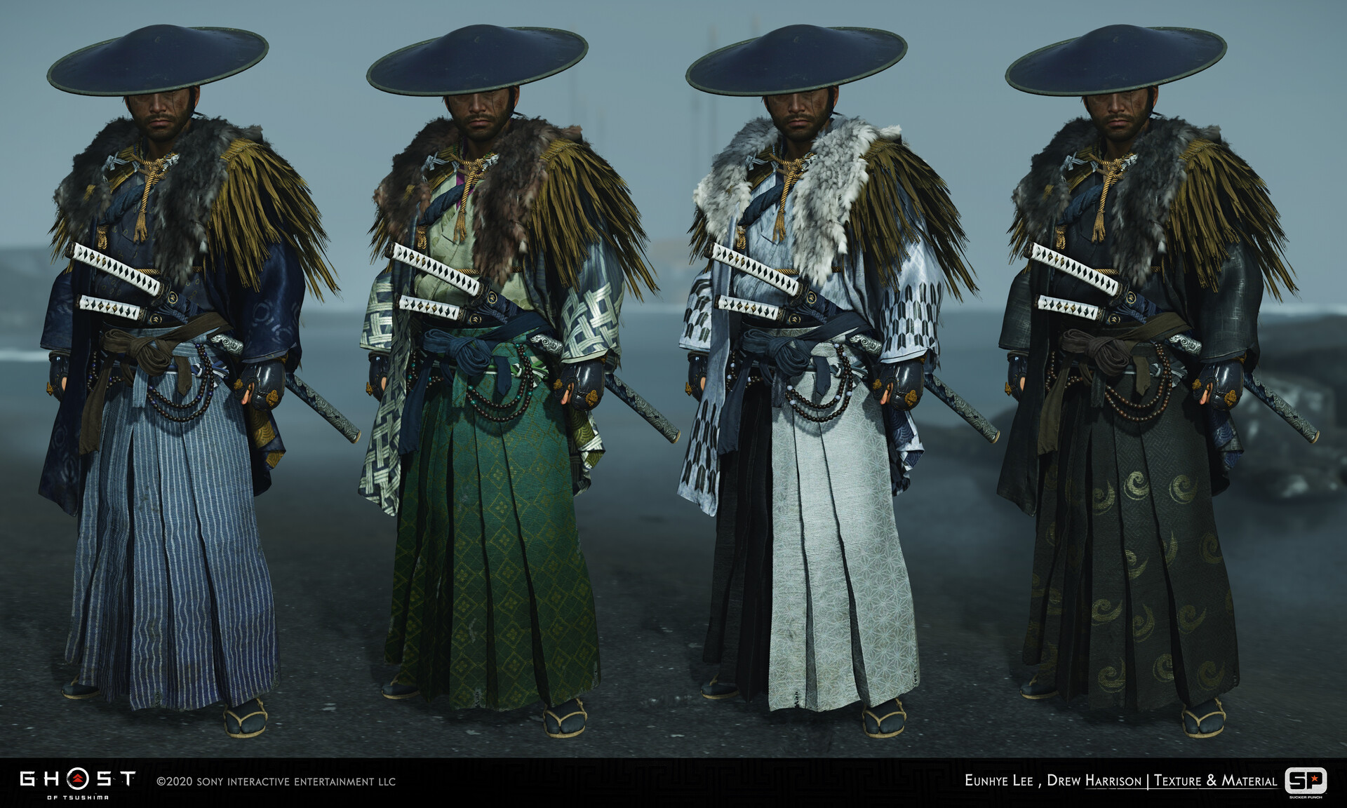 Eunhye Lee - GHOST OF TSUSHIMA - Jin Kensei Armor