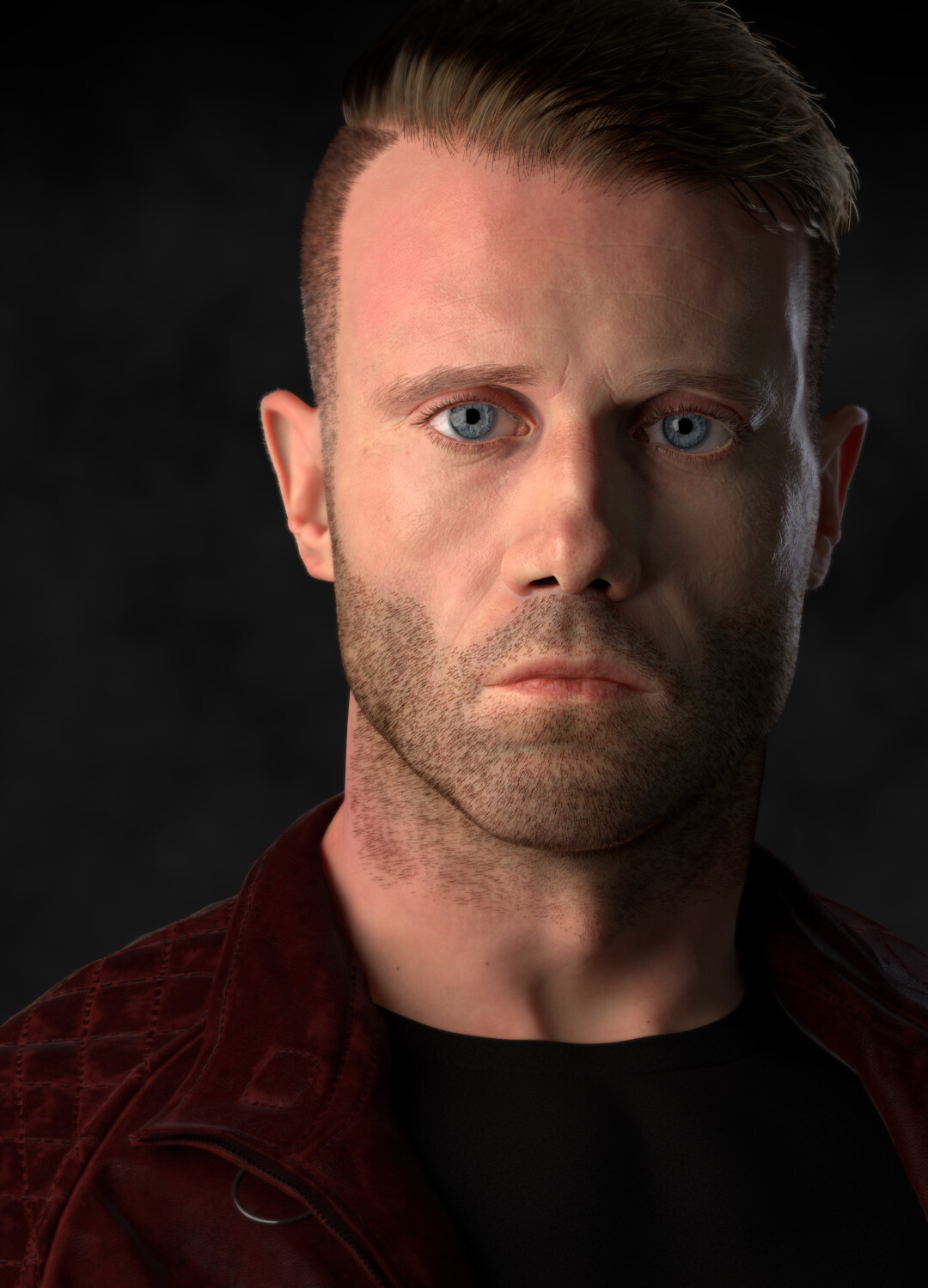 Justin Harrison - Self-Portrait