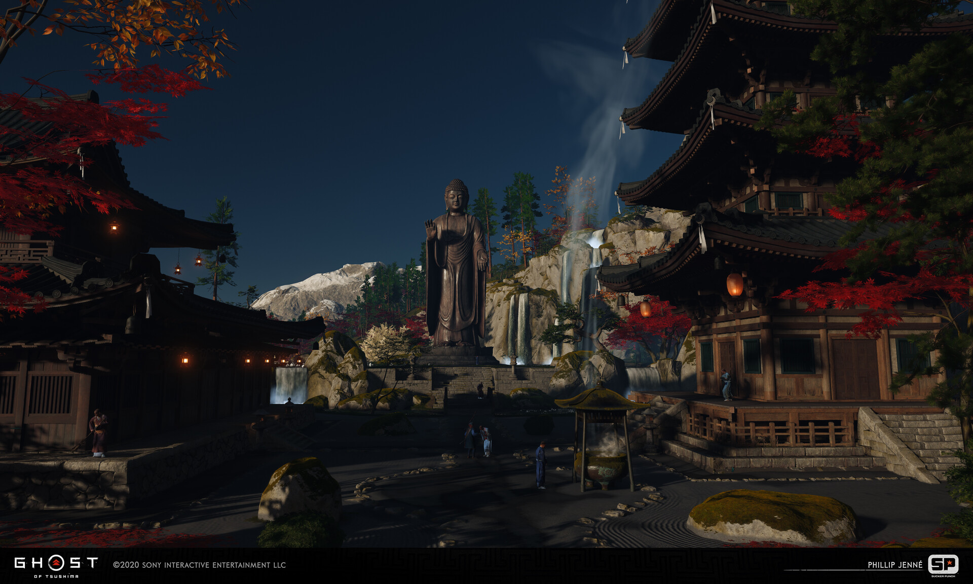 Phillip Jenné - Ghost of Tsushima - Temples & Monasteries