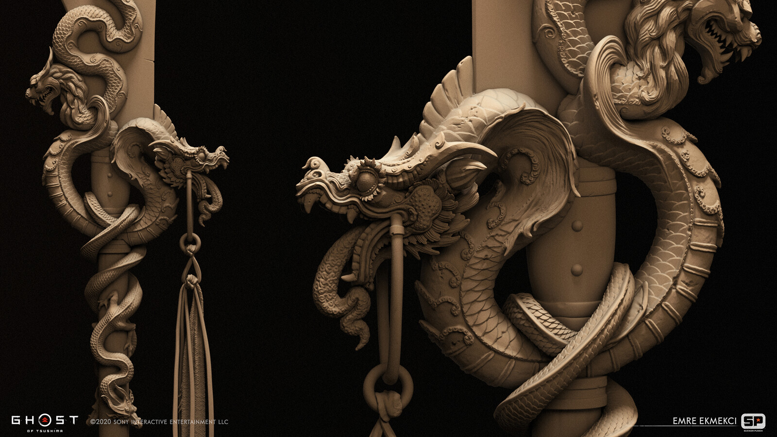 Emre Ekmekci - Ghost of Tsushima - Khotun Khan's Glaive
