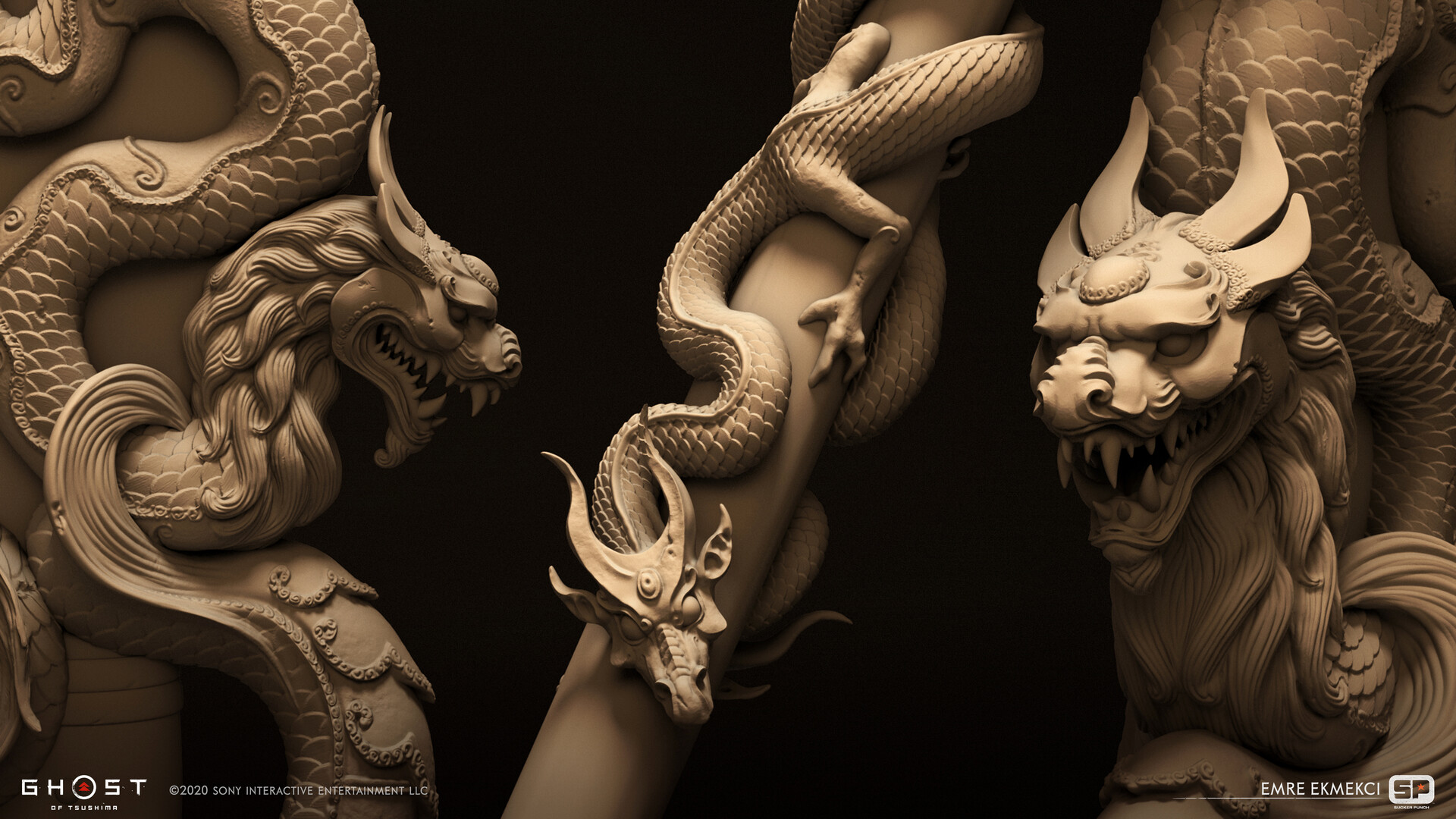 Emre Ekmekci - Ghost of Tsushima - Khotun Khan's Glaive