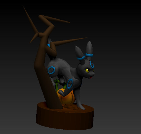 ArtStation - 3D Model Build: Umbreon