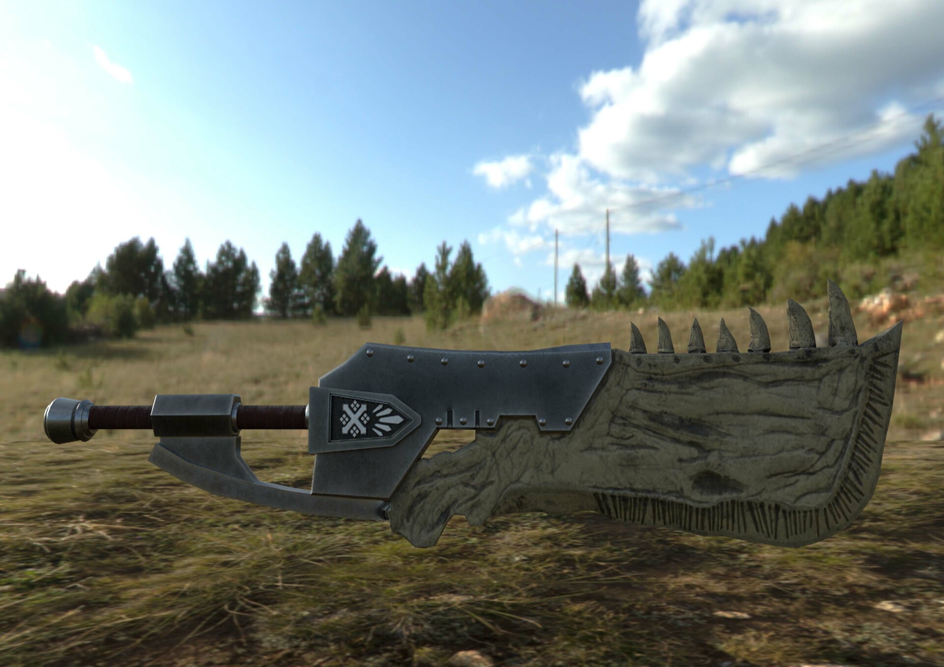 Alex Rees - monster hunter world bone greatsword