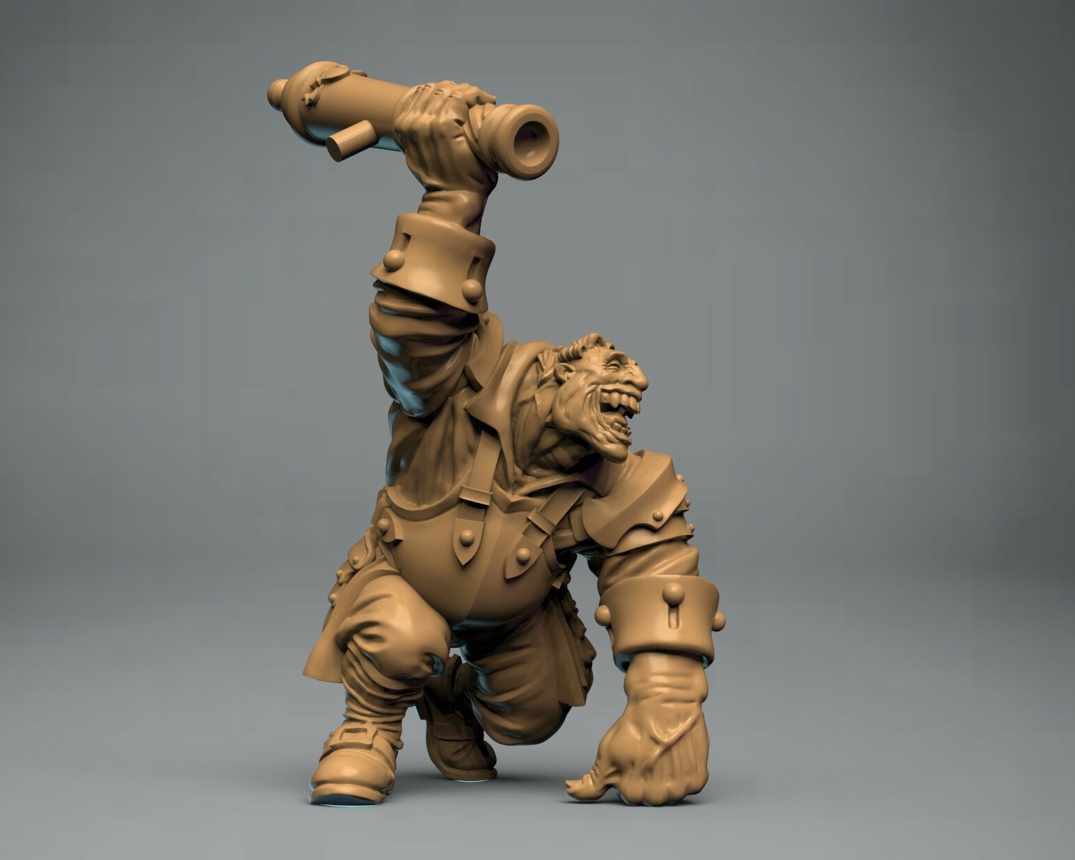 ArtStation - Ogre recruit for patreon HeroSpawnSpot