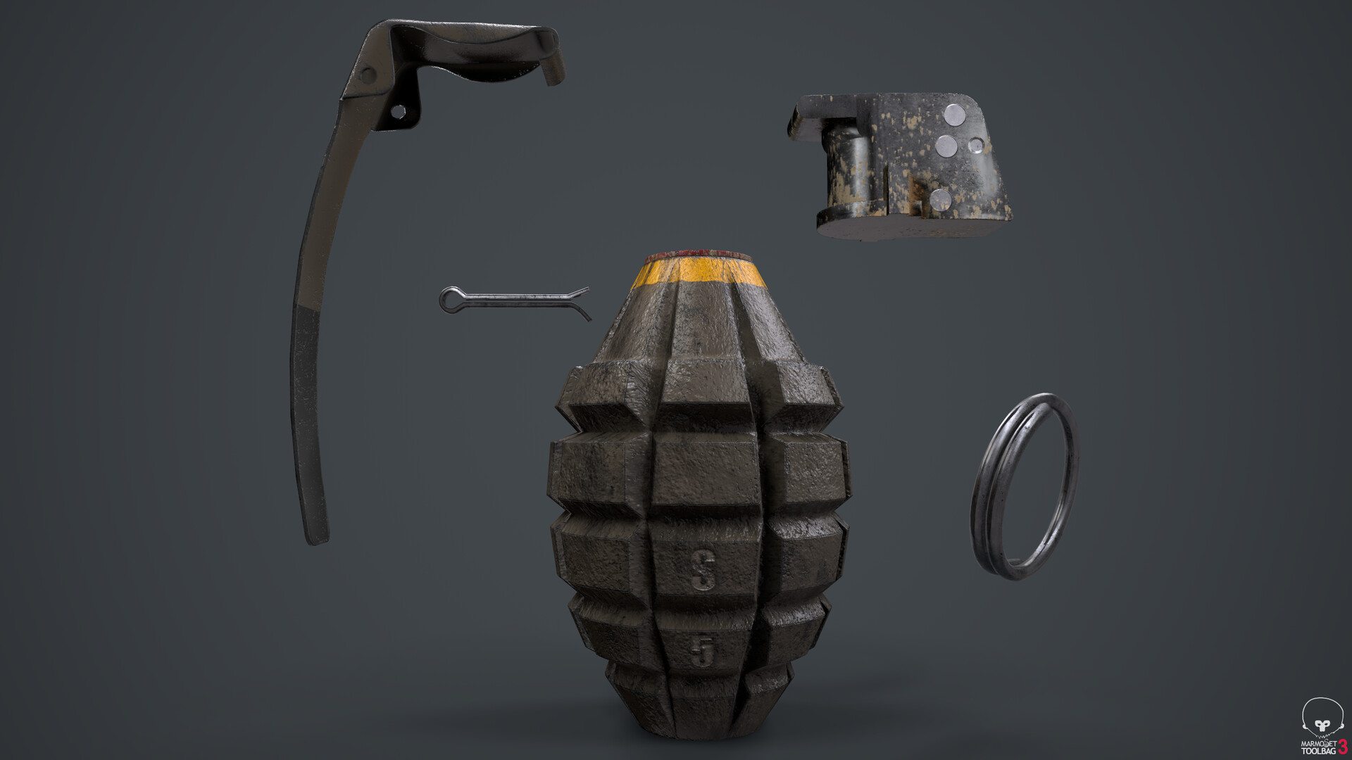Gorkem Uzun - MK2 "Pineapple" Grenade 2019
